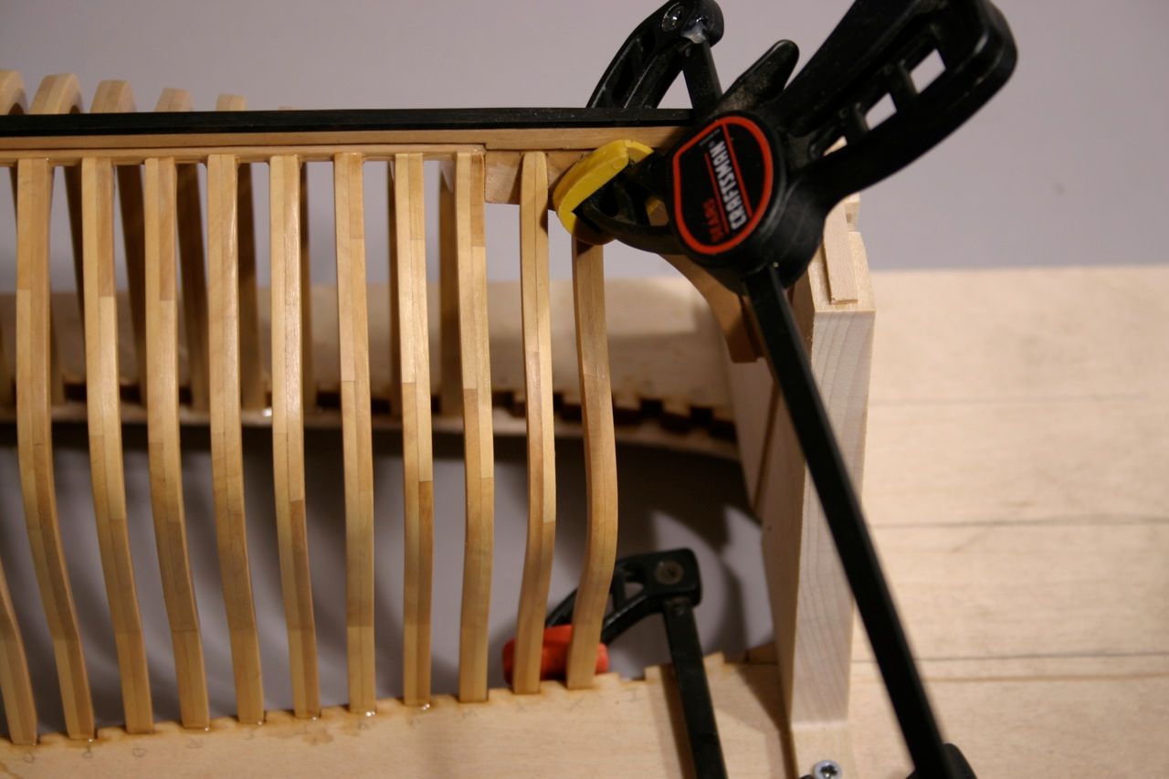 Build a Plank on Frame Model Ship : 19 Steps (with Pictures ...