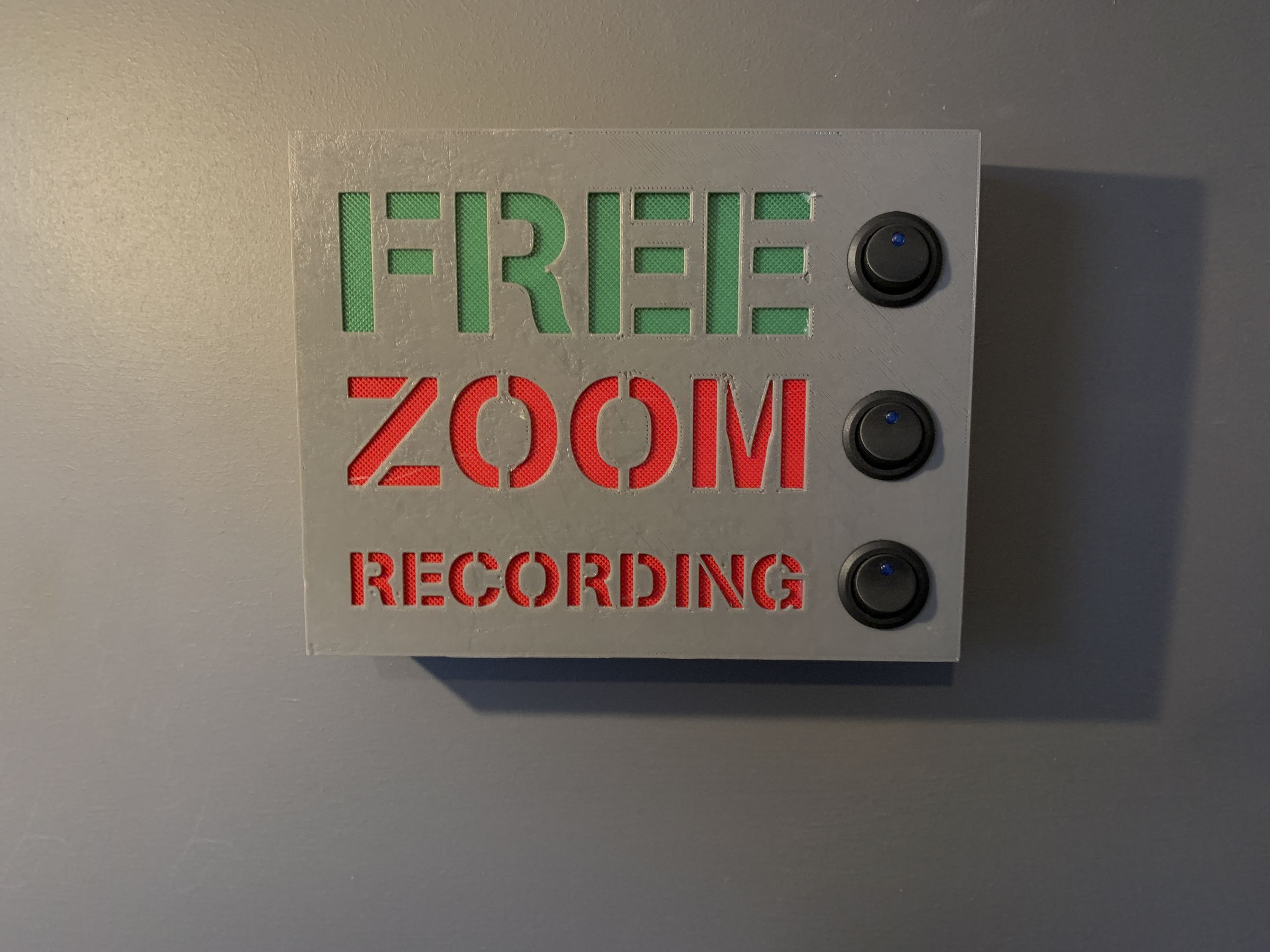 Working From Home Light Up Room Sign : 12 Steps (with Pictures ...