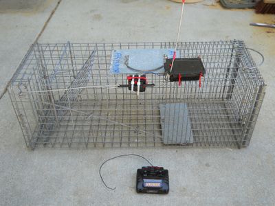Remote Control Cage Trap : 5 Steps (with Pictures) - Instructables