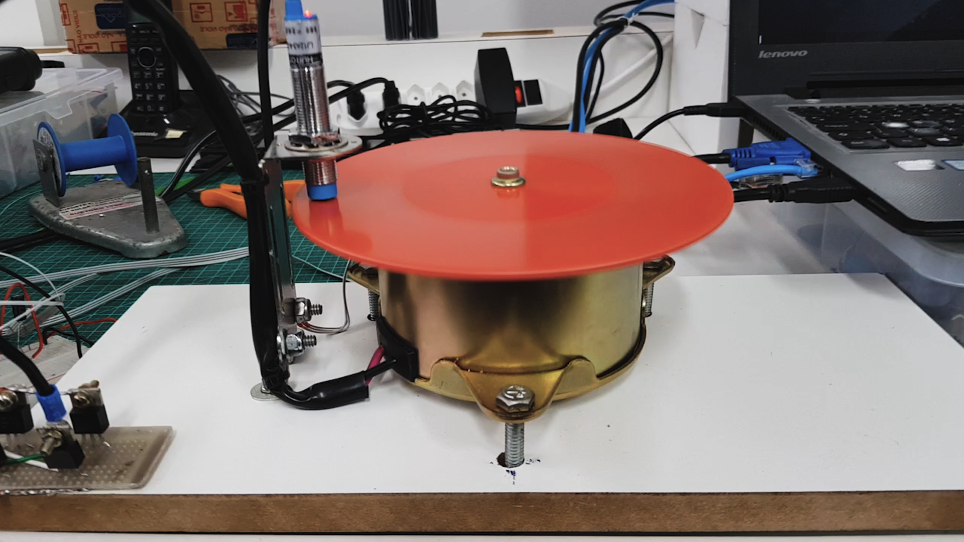 Powerful 12V Motor With Inductive Encoder and ESP32 : 9 Steps ...