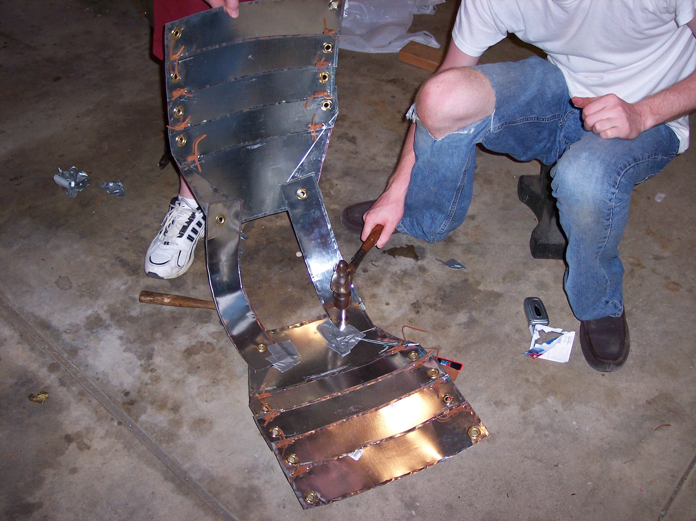 Roman Legionaire "ish" Homemade Body Armor : 9 Steps - Instructables