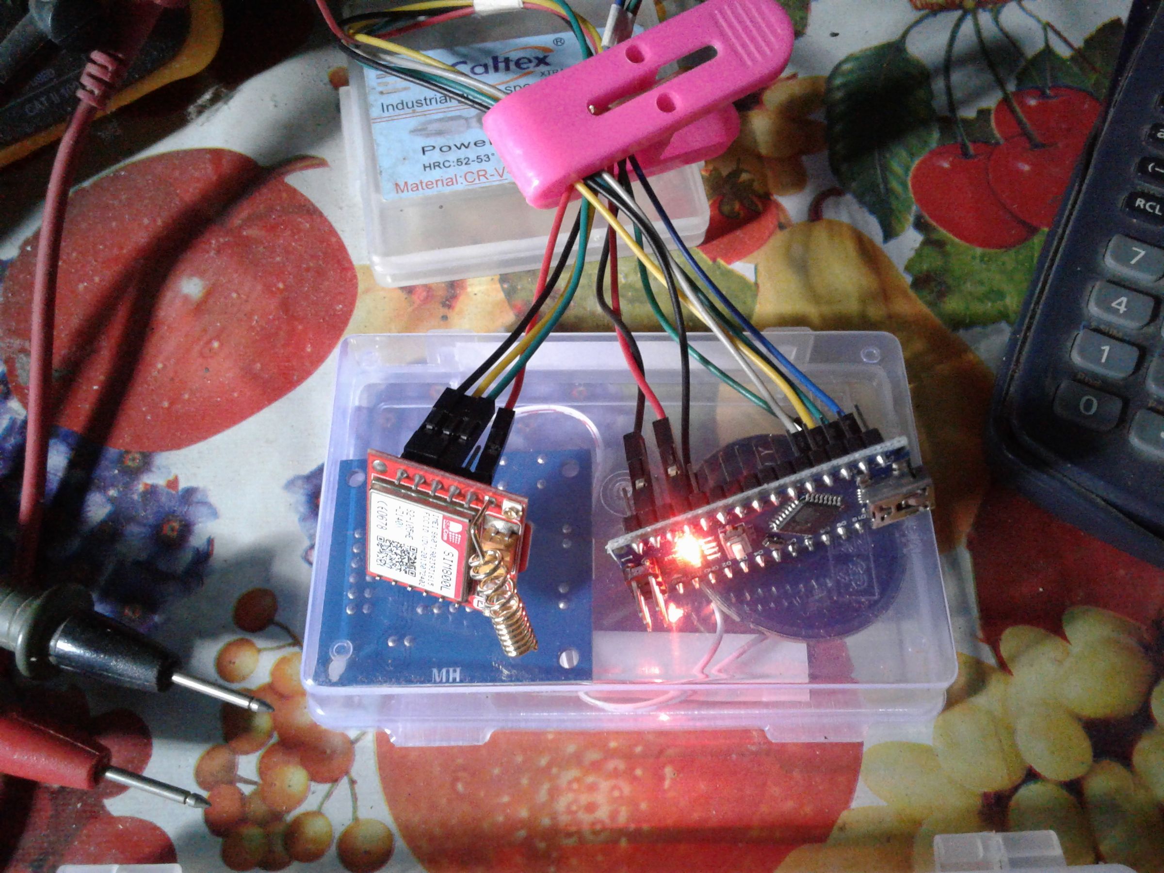 GSM Security Alarm (SIM800L SMS) : 5 Steps - Instructables