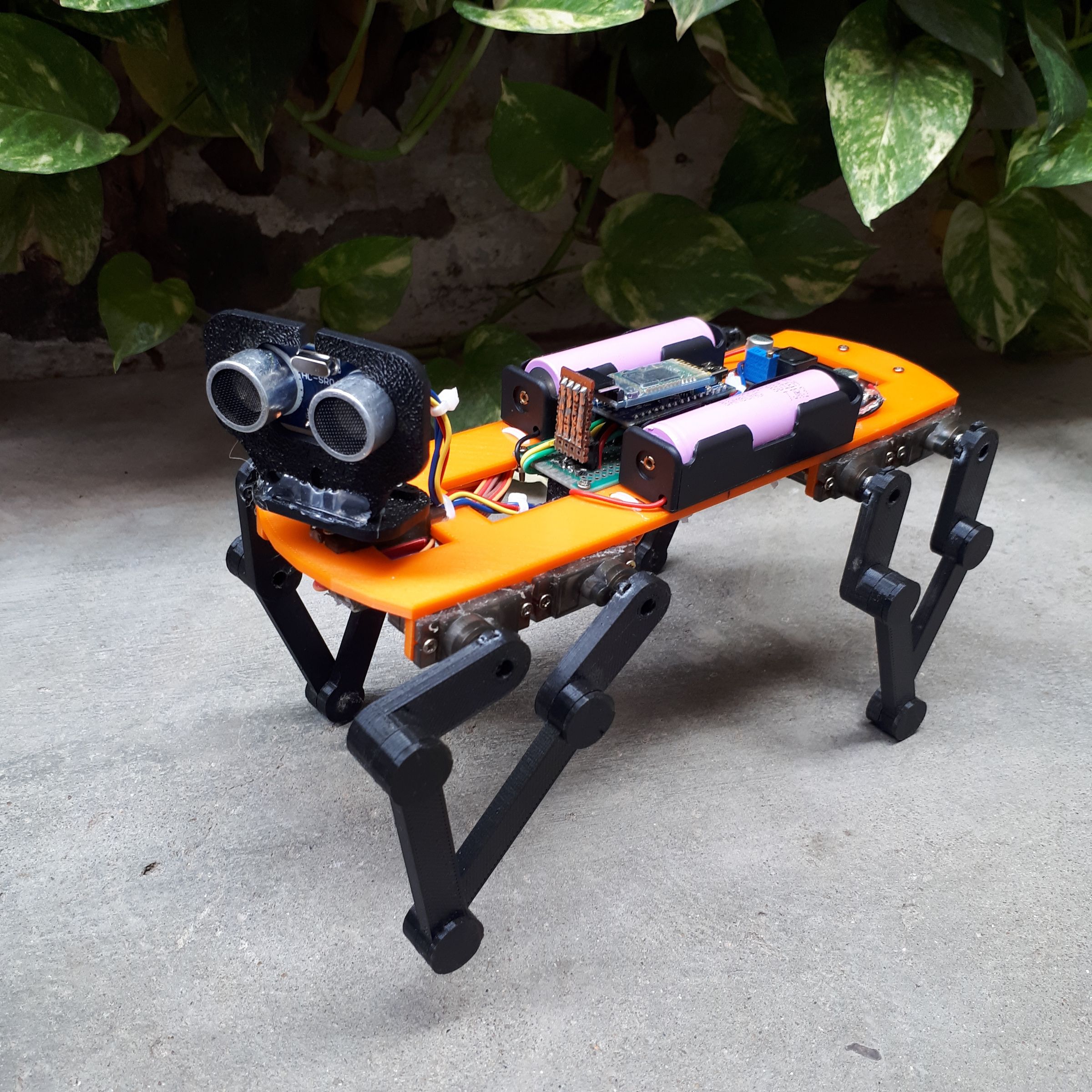 Baby MIT Cheetah Robot V2 Autonomous and RC : 22 Steps (with Pictures ...