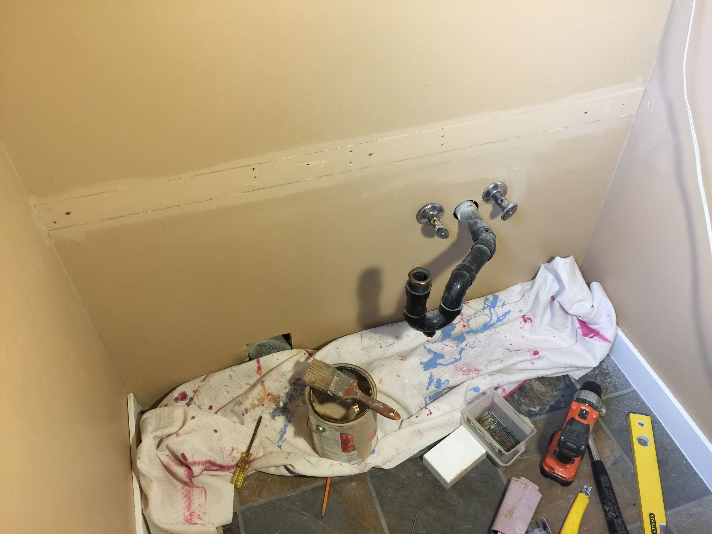 How to Install a Wall-hung Vanity : 5 Steps (with Pictures) - Instructables