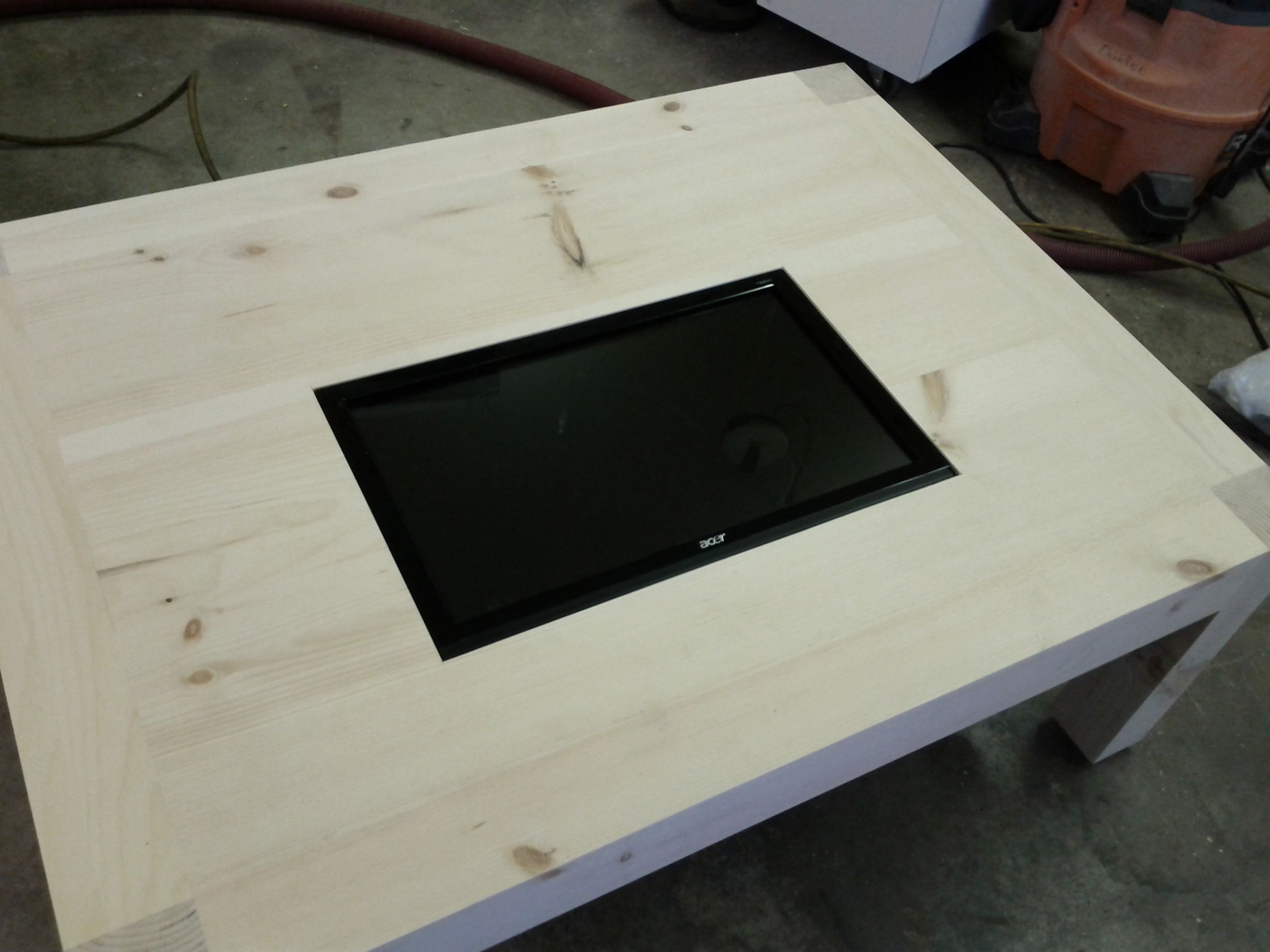 Coffee Table With Built in Touch Screen : 7 Steps - Instructables