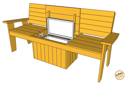 The Most Amazing Cooler Bench Ever : 11 Steps (with Pictures ...