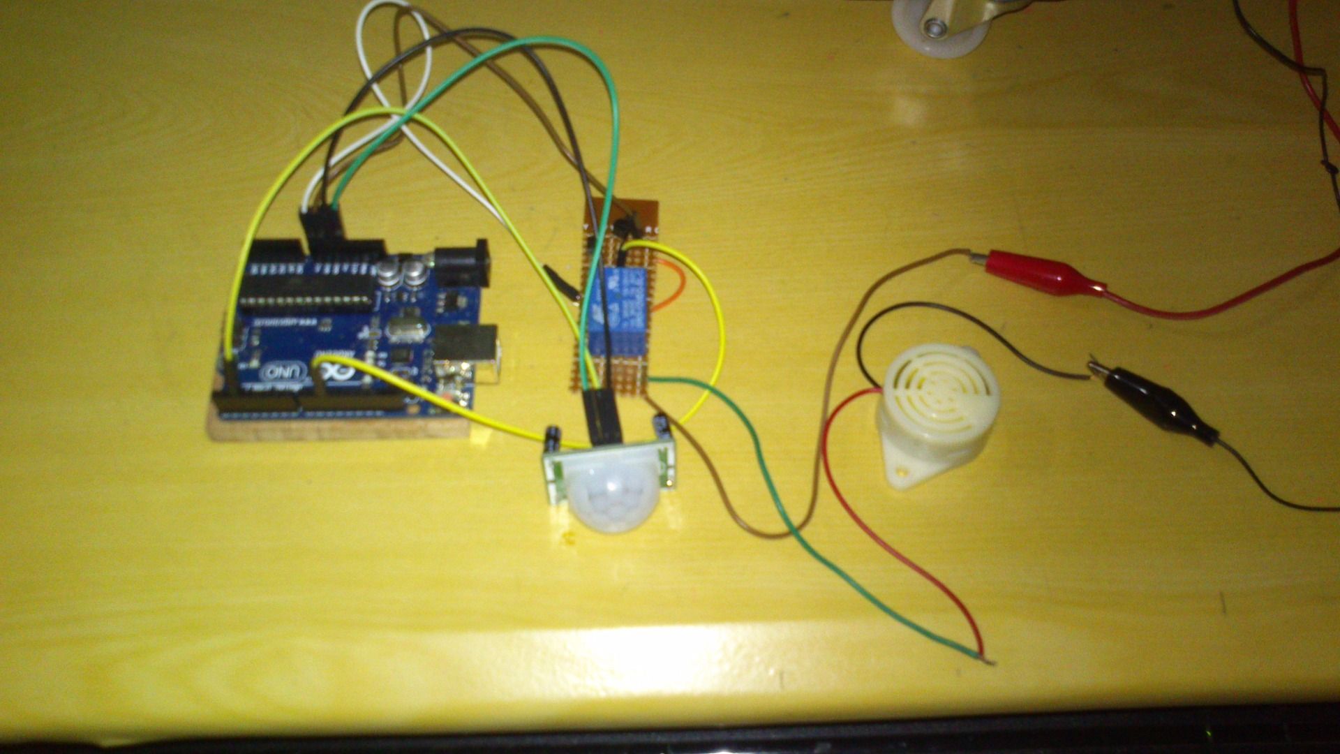 Motion Sensored Security System : 6 Steps (with Pictures) - Instructables