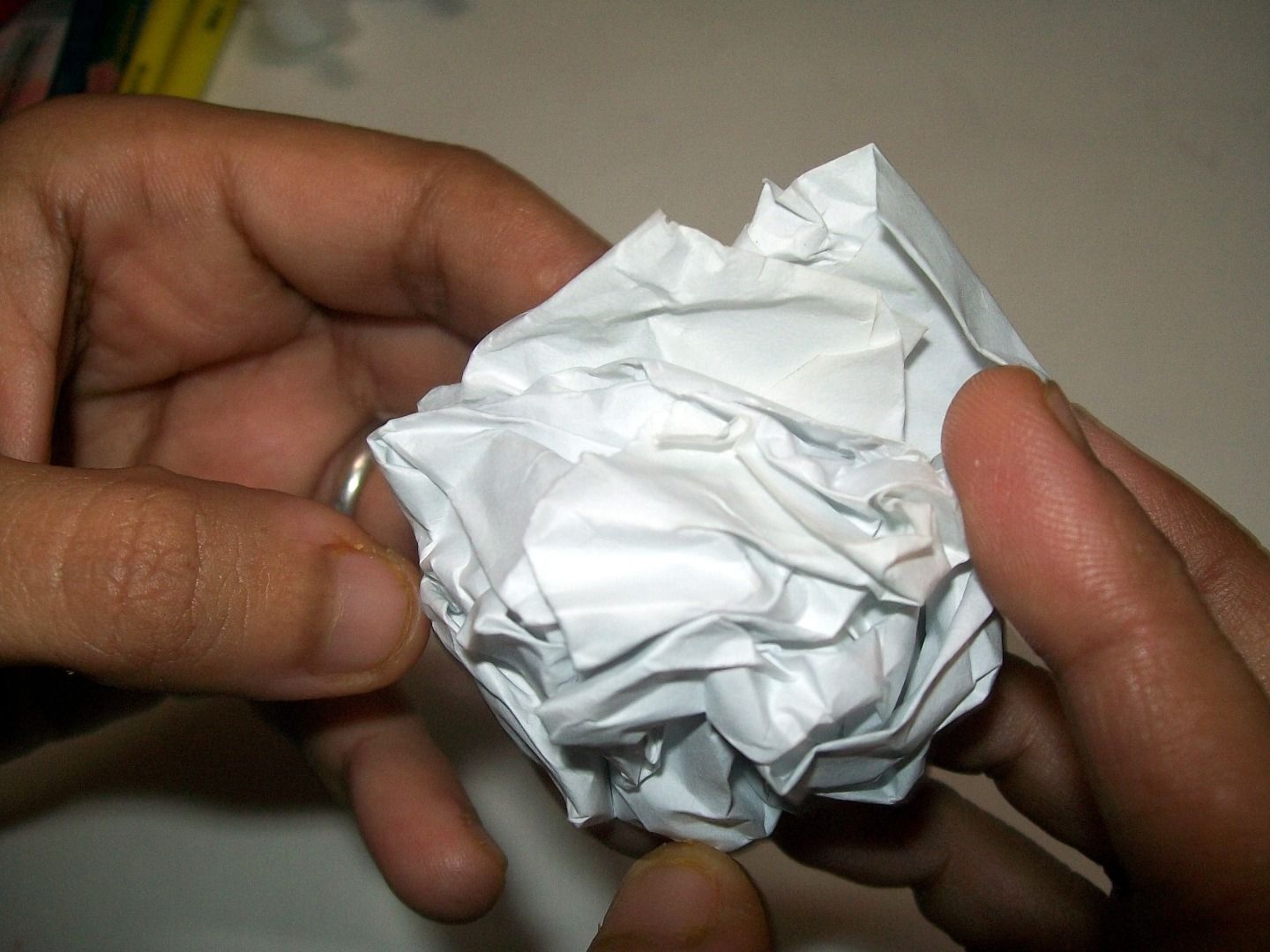 How to Use Crushed Paper for Drawing (Paper Crumbling Drawing) : 3 ...