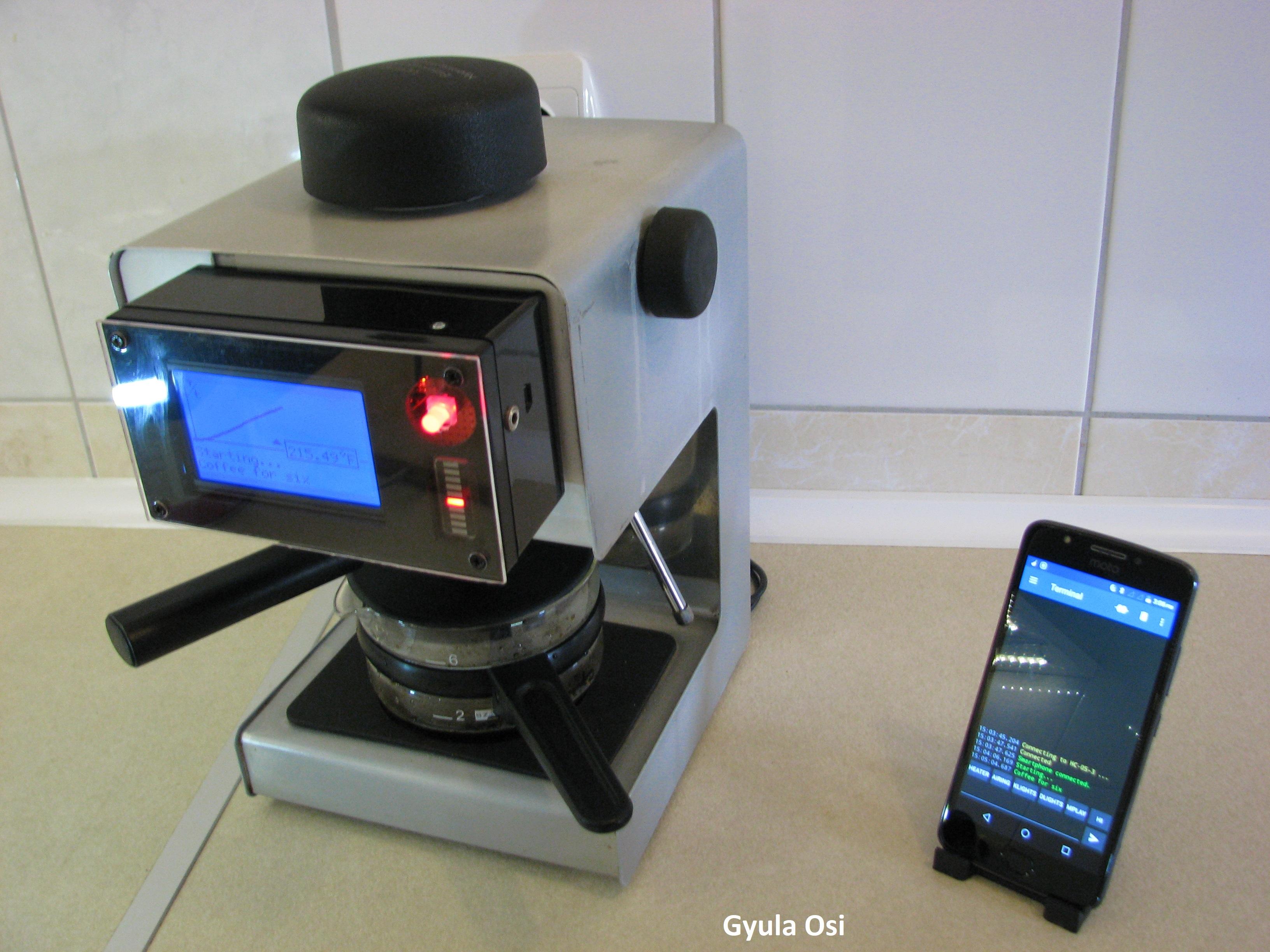 Automatic Smart Coffee Maker With Arduino and Bluetooth : 10 Steps ...