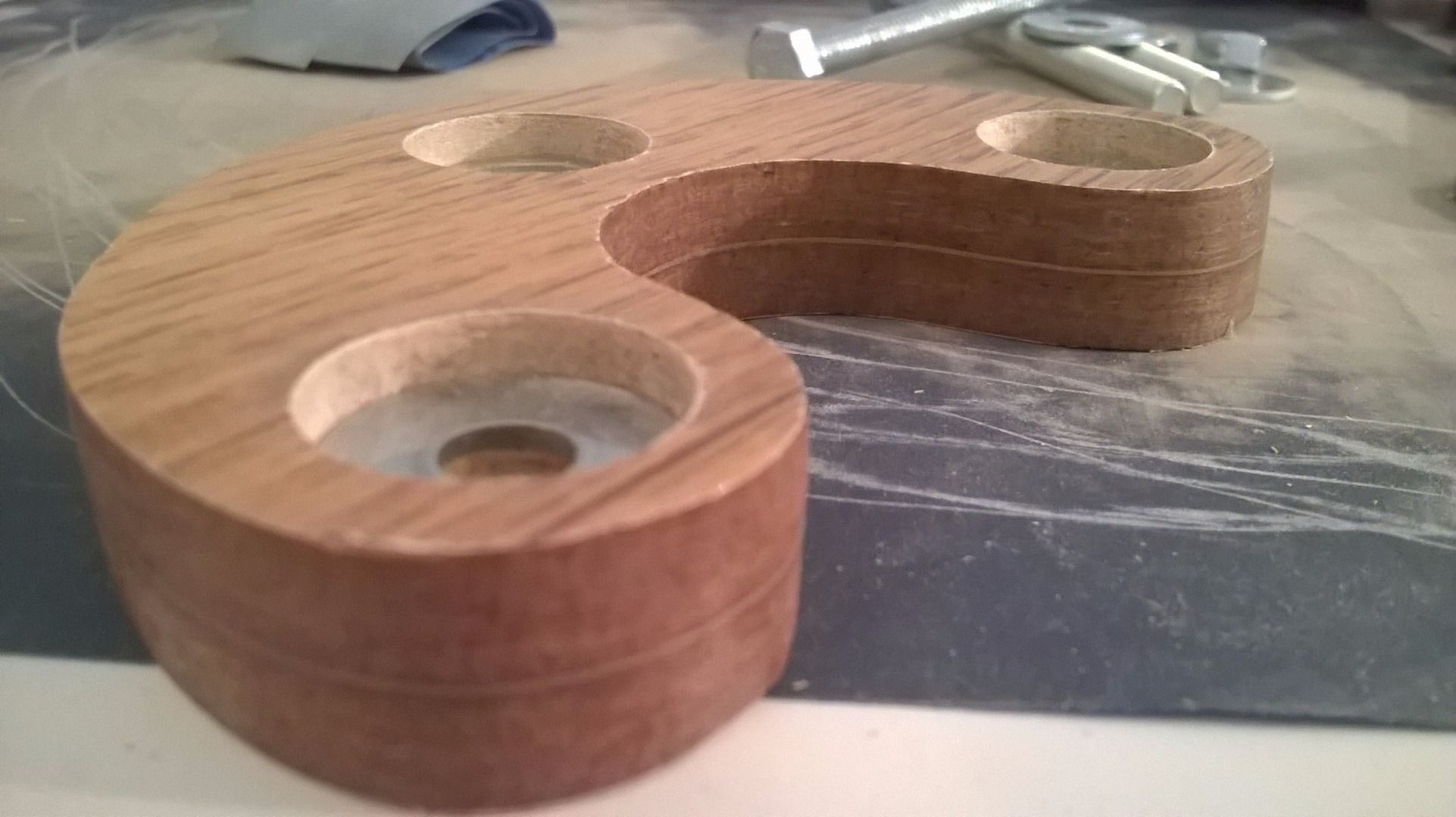 Wooden Precision Mini Router Base for Rotary Tool (with Cardboard ...