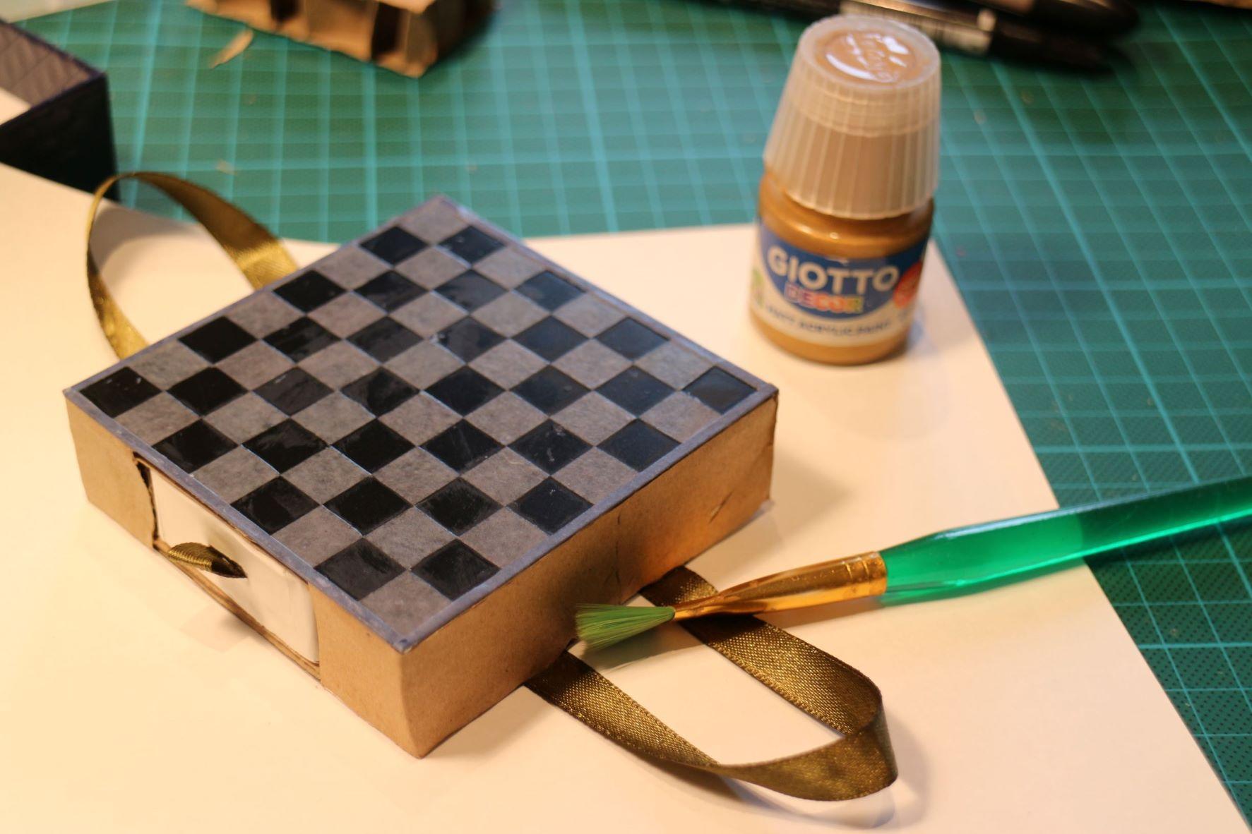 Shark Scale Inspired Portable Miniature Checkers : 10 Steps (with ...