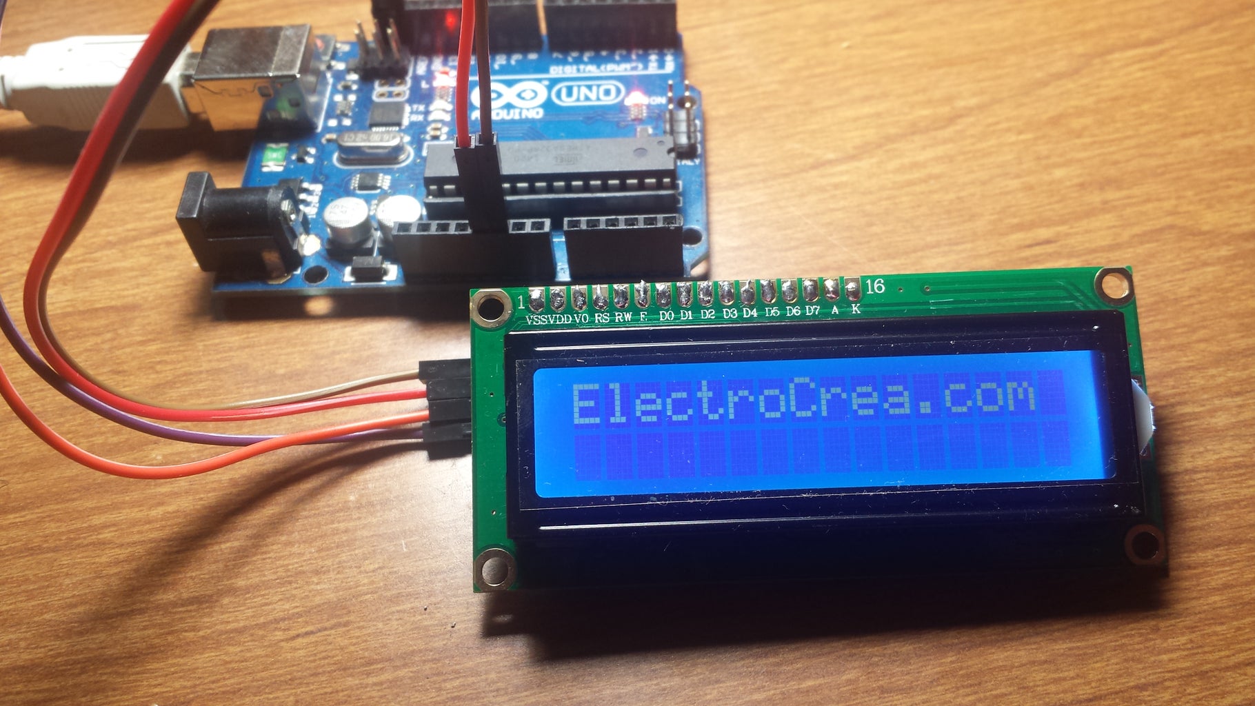 Módulo Serial Para Display Lcd Con Arduino 4 Steps Instructables