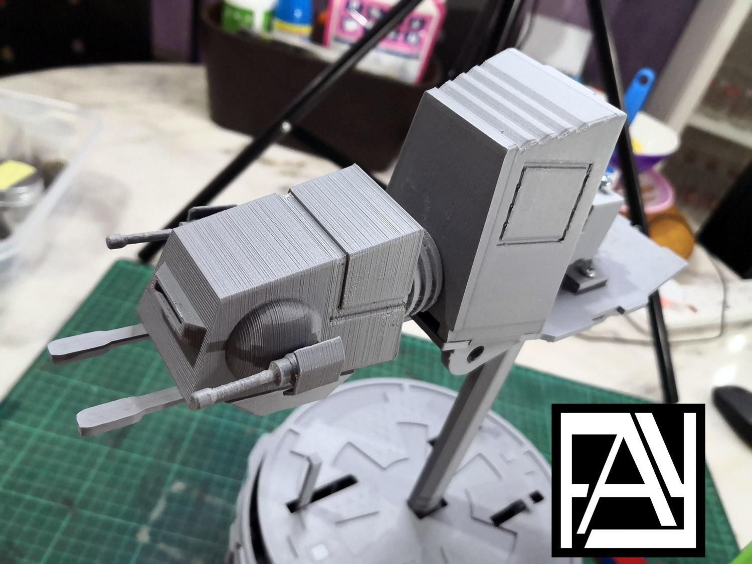 ATAT Motorized Automata : 12 Steps (with Pictures) - Instructables