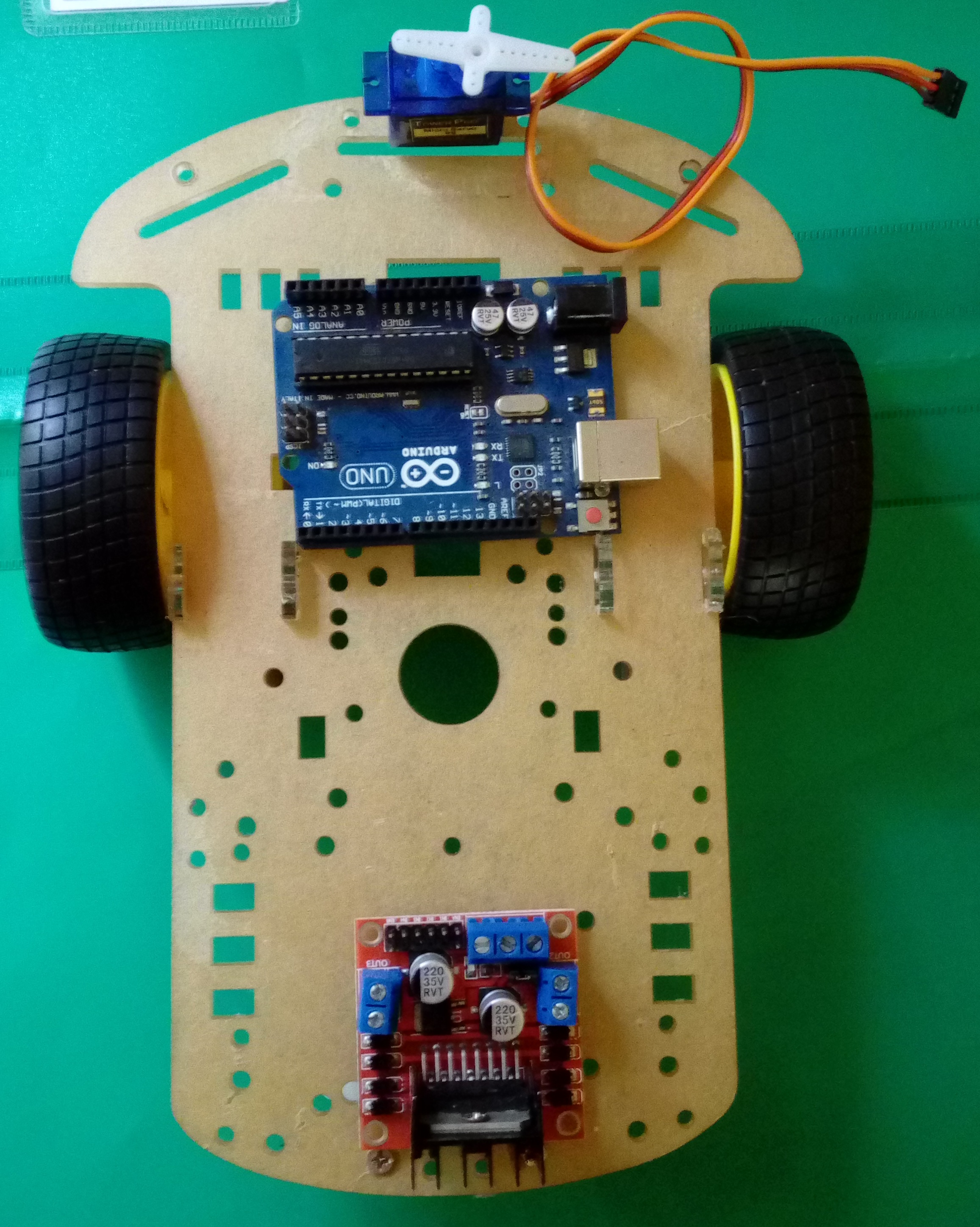 Obstacle Avoiding Robot (Arduino) : 8 Steps (with Pictures) - Instructables