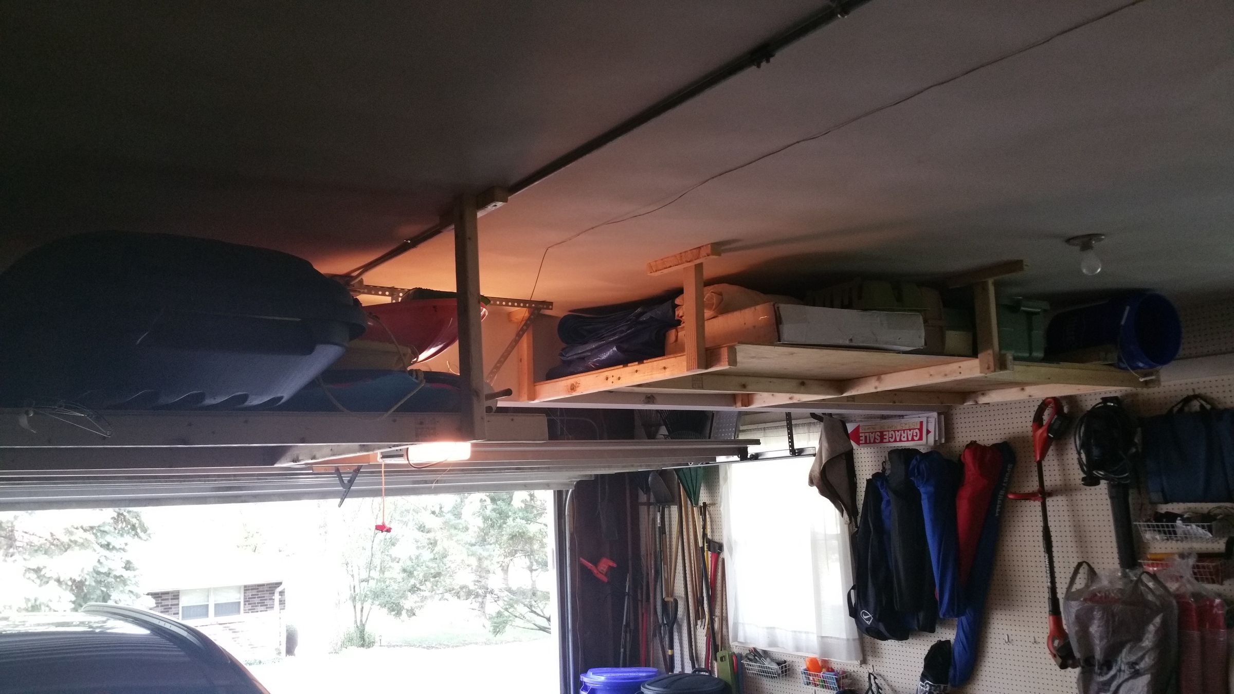 Extra Storage Shelving in Your Garage : 5 Steps (with Pictures ...