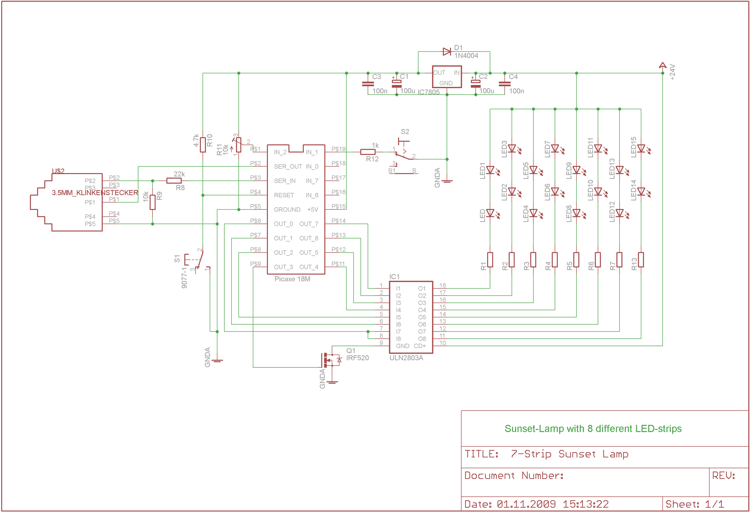 A Sunrise and Sunset Lamp With LEDs : 7 Steps (with Pictures ...