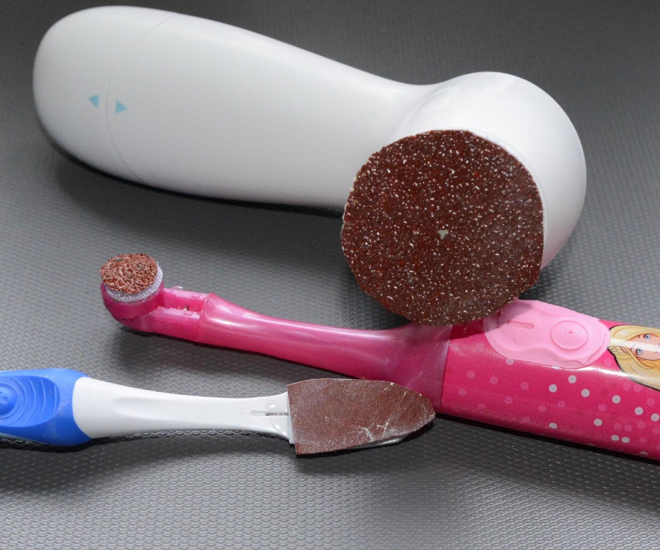 CONVERT OLD TOOTHBRUSHES INTO MINIATURE ELECTRIC SANDERS : 5 Steps ...