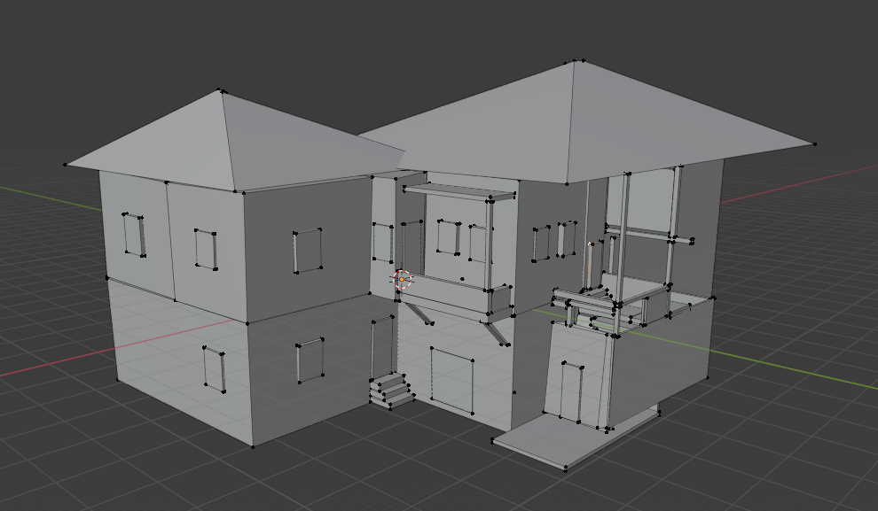 How to Make a Simple 3D House Using Blender : 5 Steps - Instructables