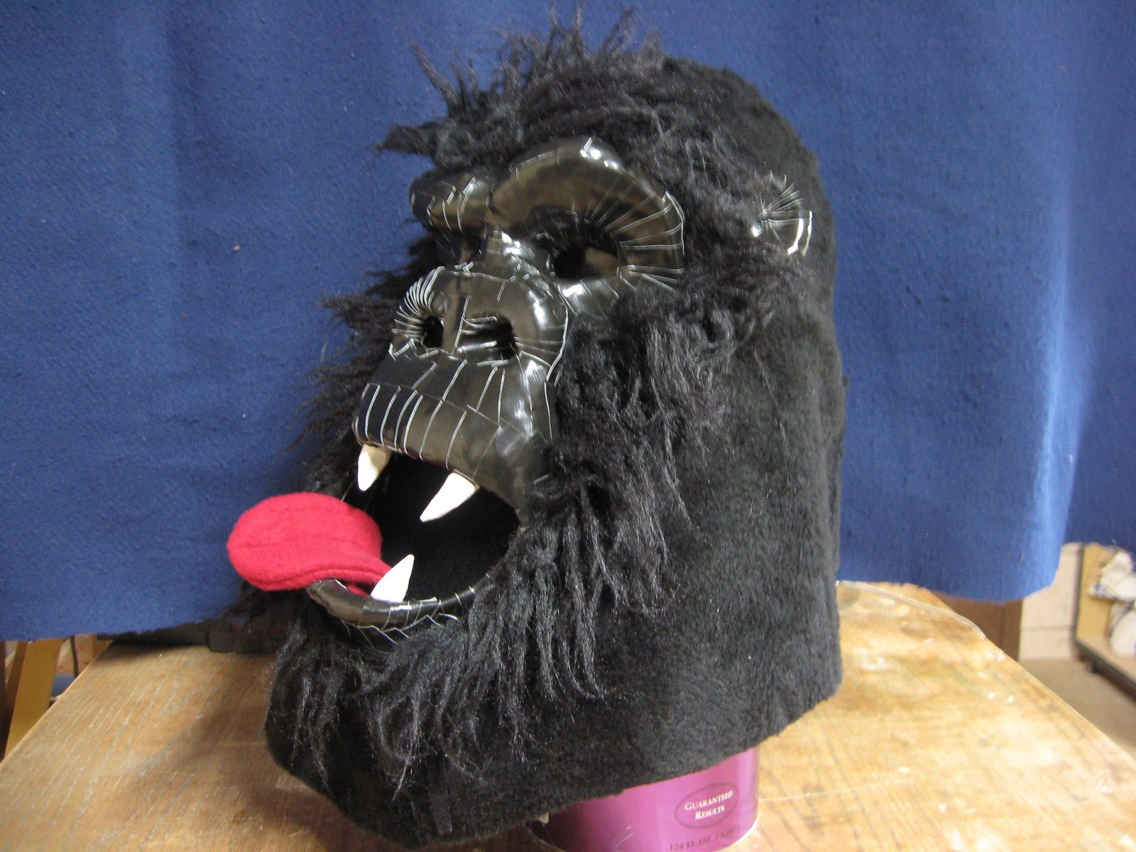 Gorilla Tape Gorilla Mask : 11 Steps (with Pictures) - Instructables