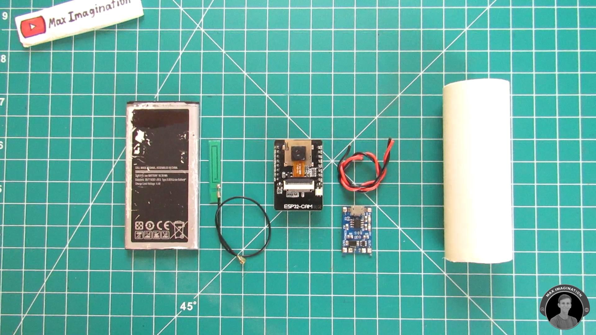 Make an ESP32 WiFi CCTV Camera in 22 Steps (ESP32-CAM) DIY Wireless ...