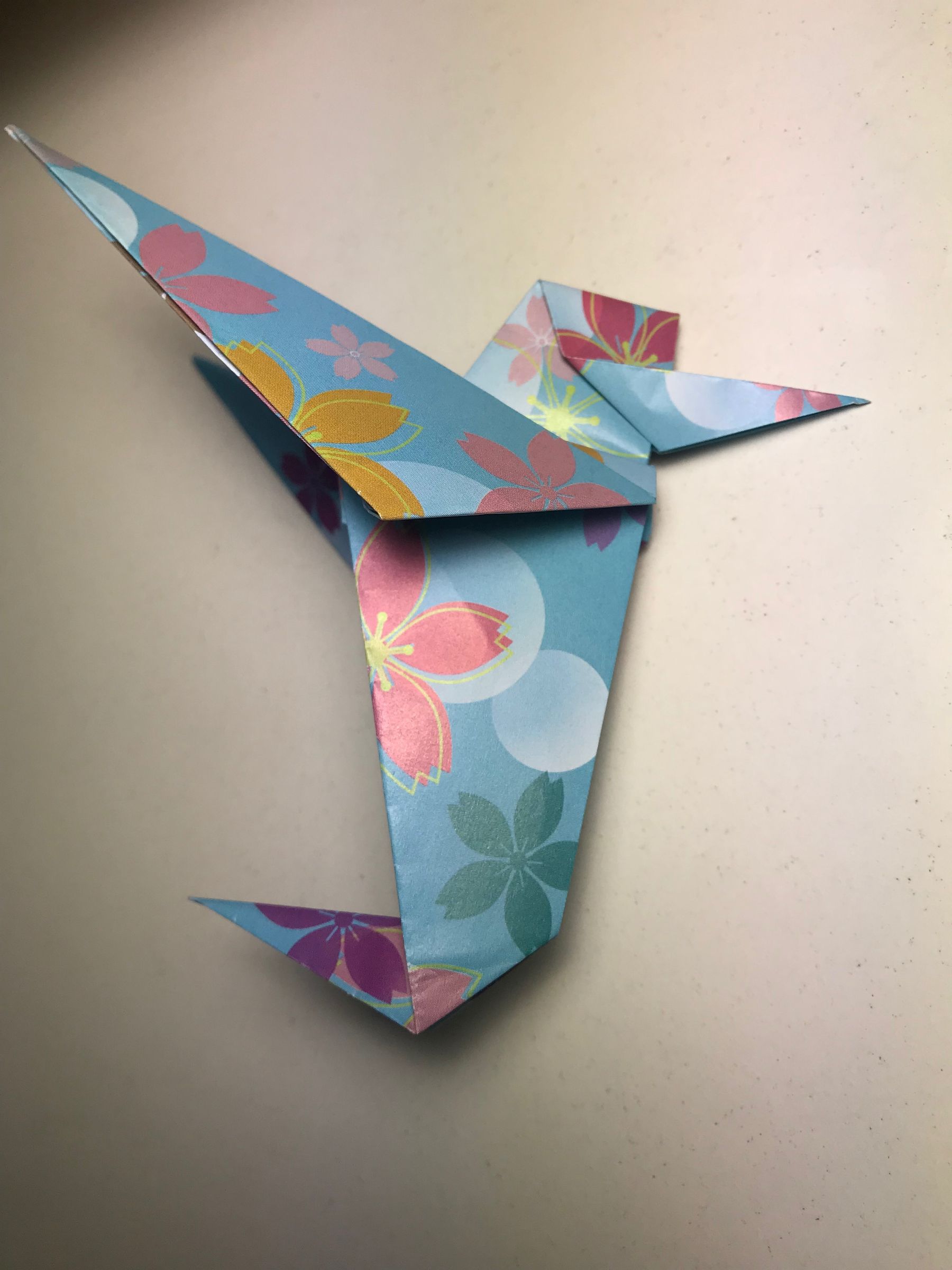 Origami Hummingbird : 10 Steps - Instructables