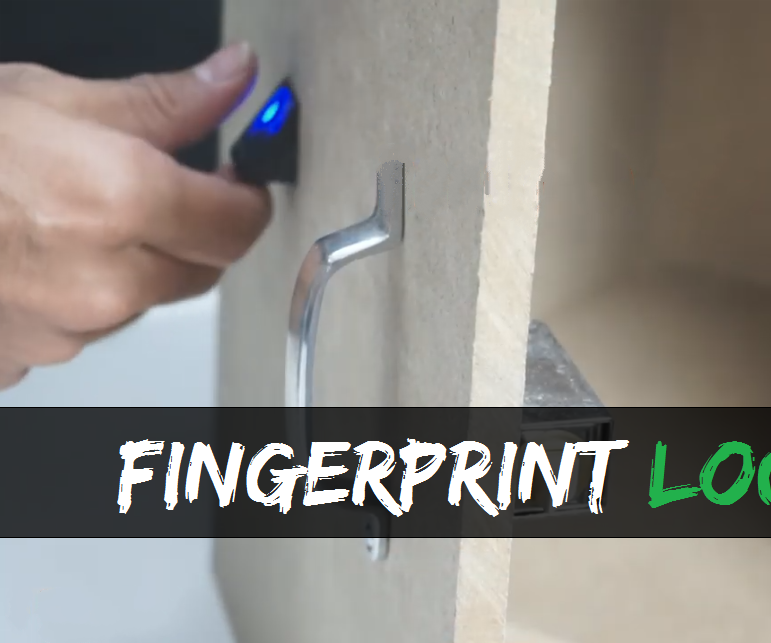 fingerprint locker with arduino DIY Project - Step-by-Step DIY Project | FindingDIY