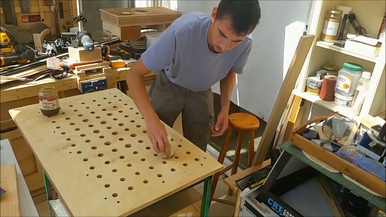 Easy Workshop Down Draft Sanding and Outfeed Table. : 9 Steps (with ...