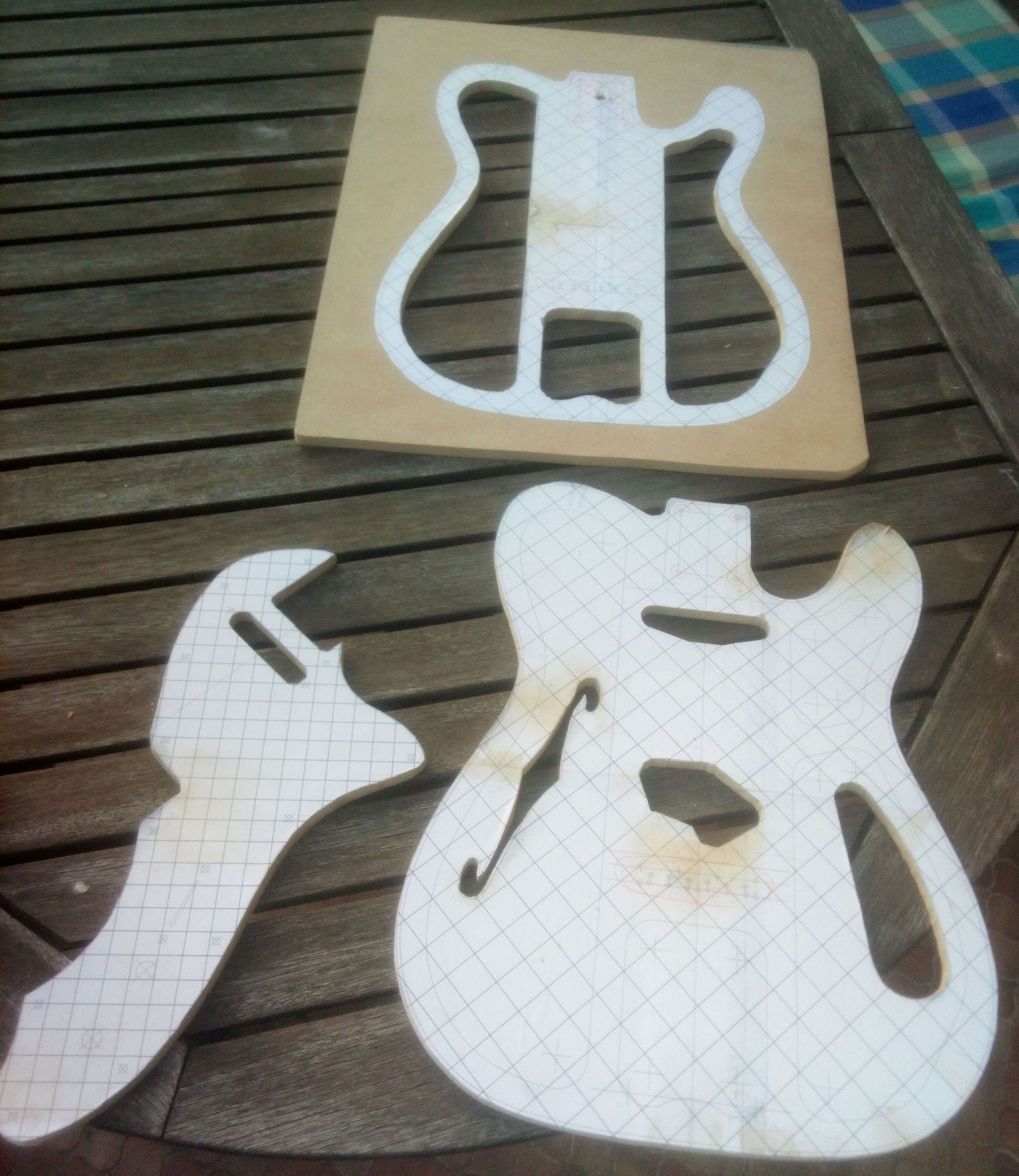 Building a Guitar: Telecaster Thinline : 12 Steps (with Pictures ...