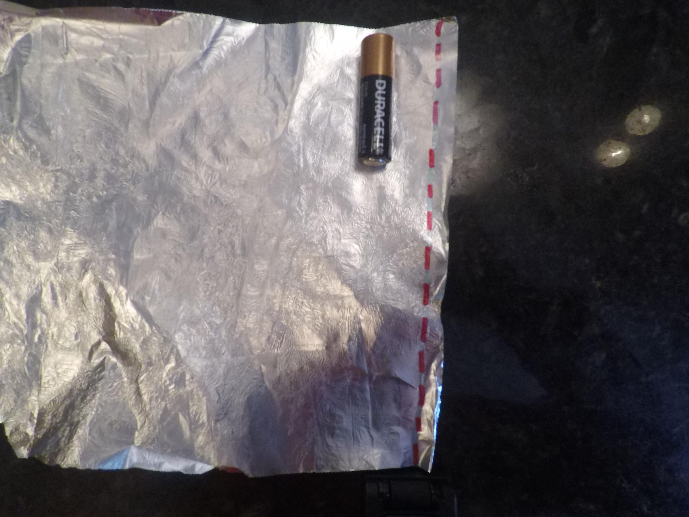 Survival Skills: How to Start a Fire With Only Aluminum Foil and a ...