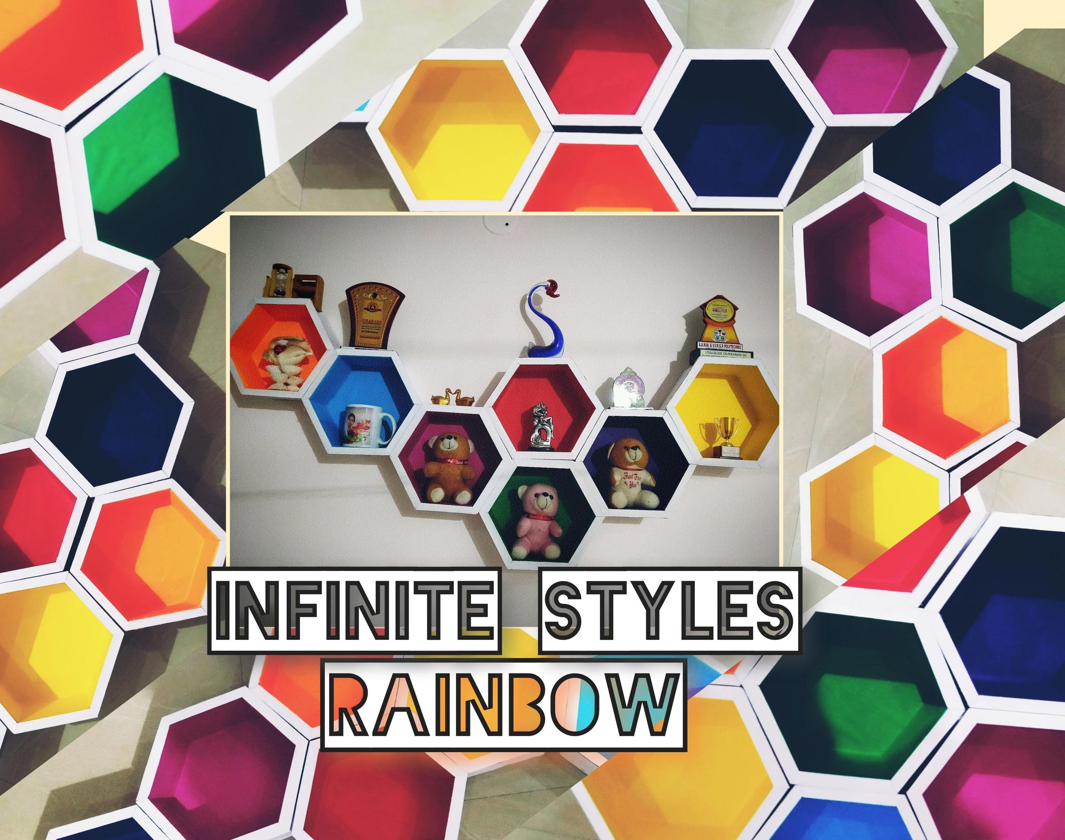 RAINBOW SHELF : 8 Steps (with Pictures) - Instructables