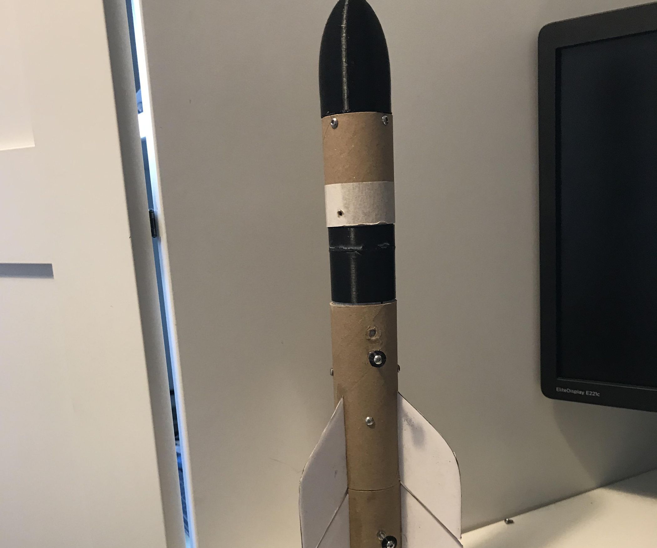 Two Stage Electronic Model Rocket : 17 Steps (with Pictures ...