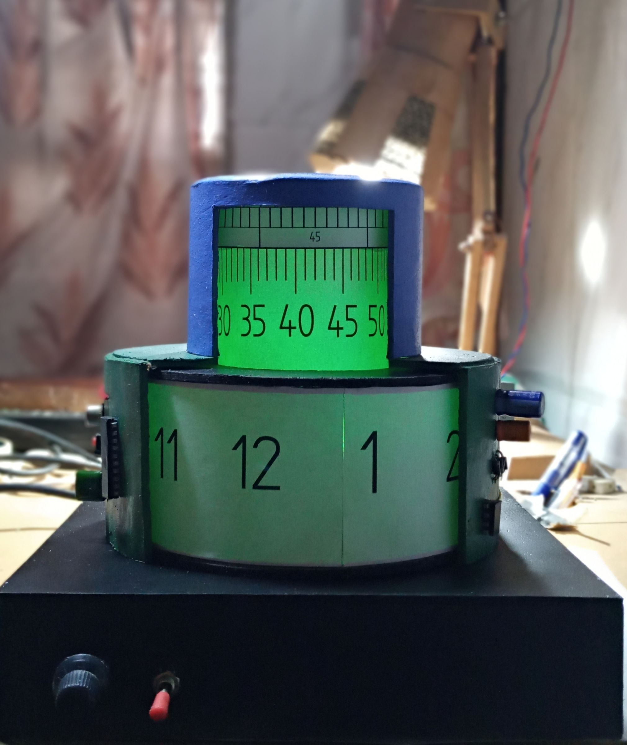 Cylindrical Cyberpunk Clock : 14 Steps (with Pictures) - Instructables
