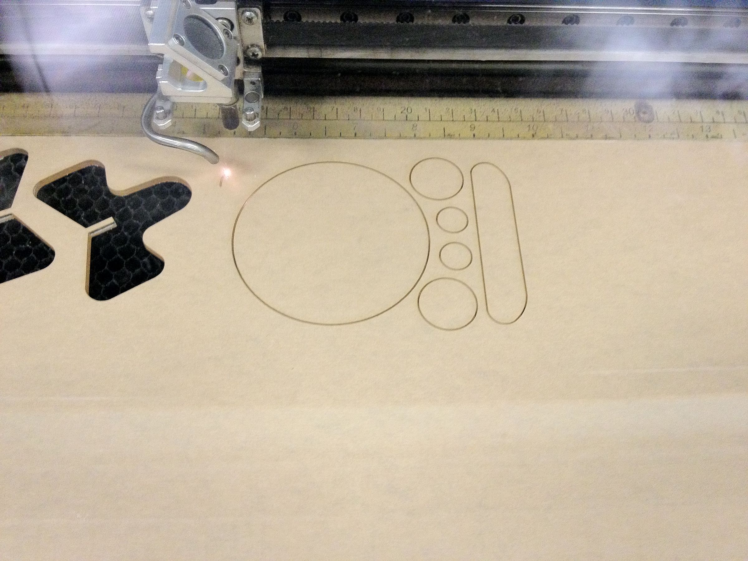 A Nearly Invisible Tyrannosaurus Rex Made on a Laser Cutter : 4 Steps ...