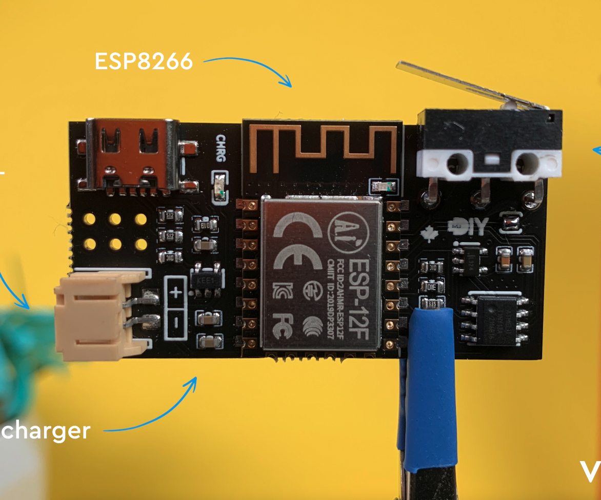 Ultra Low Power Contact Sensor Using ESP8266 (Version 3) : 9 Steps ...