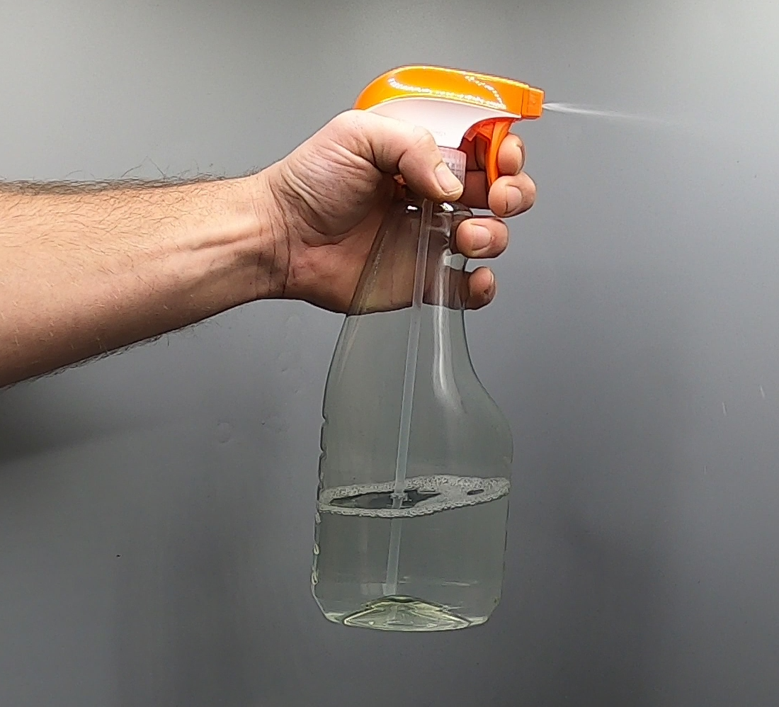 How to Make a Spray Bottle That Works in Any Orientation : 4 Steps ...