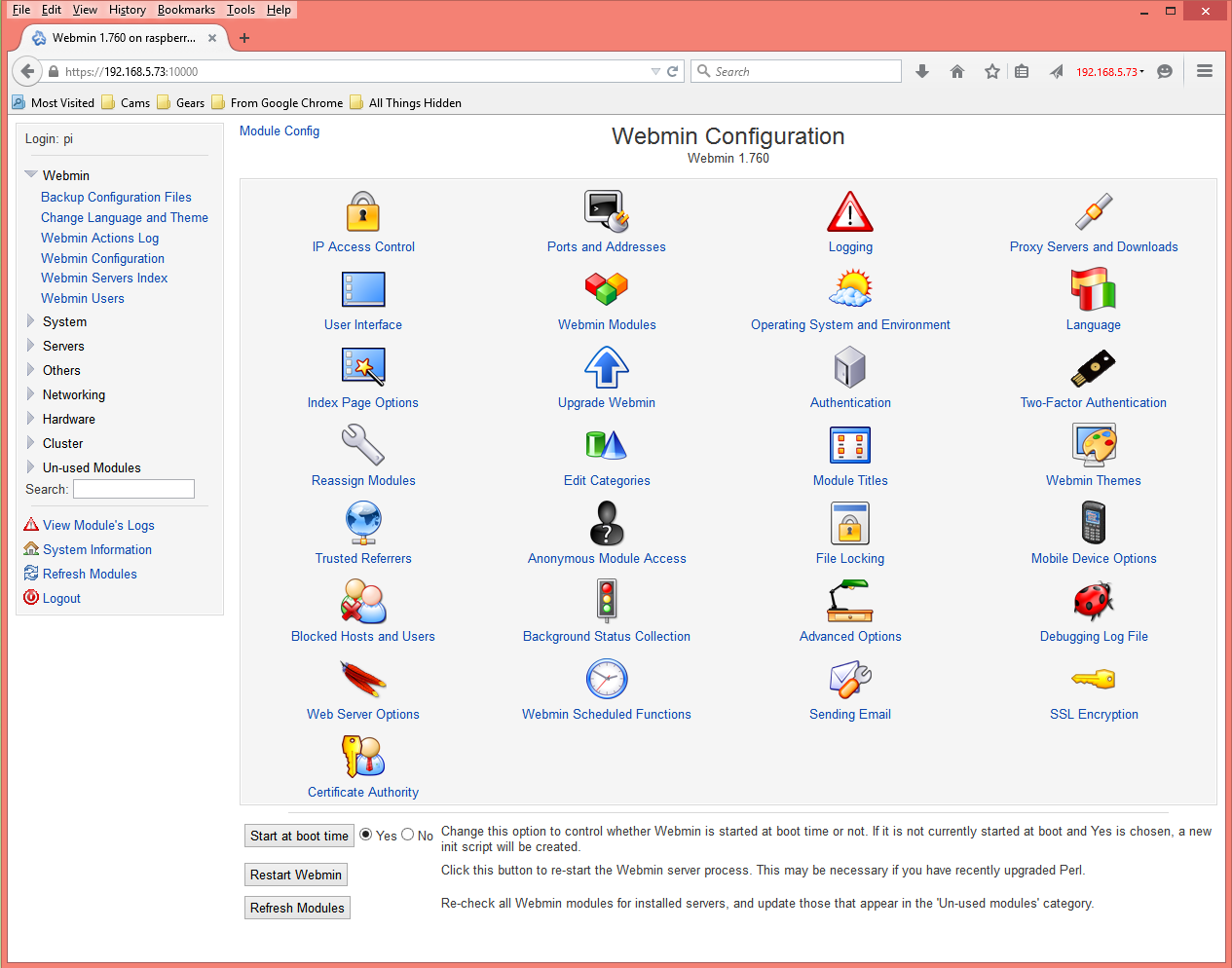 Adding Webmin to Manage a Raspberry Pi : 14 Steps (with Pictures) - Instructables