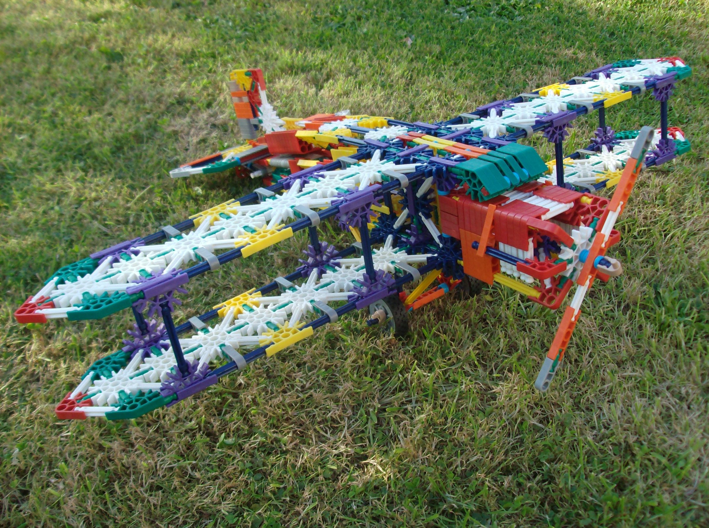 K'nex - Biplane Instructions : 8 Steps - Instructables