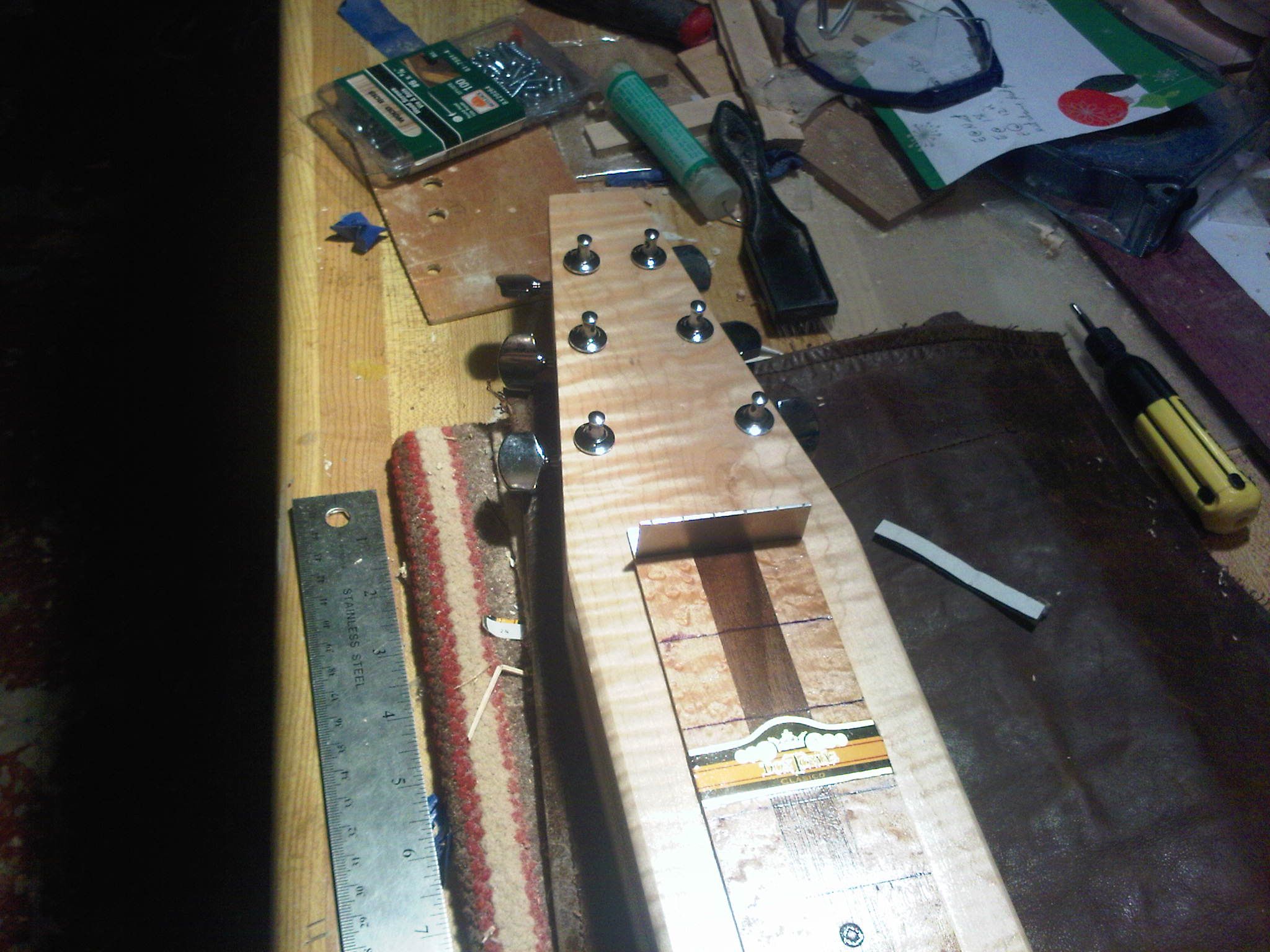 Building a Basic Lap Steel Guitar : 17 Steps (with Pictures ...