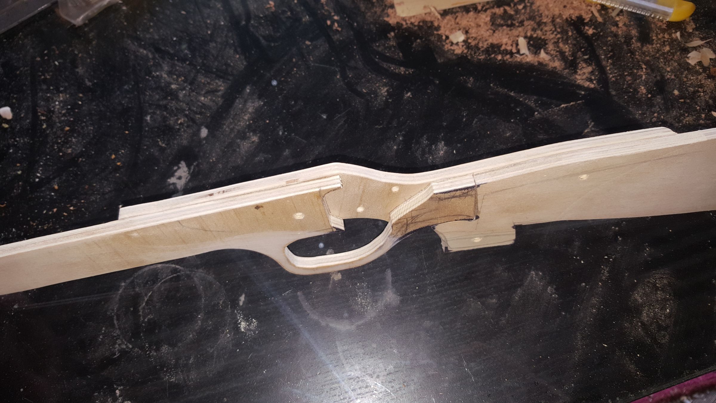 Rubber Band Gun Toy (Pine Ply Board) : 9 Steps (with Pictures ...