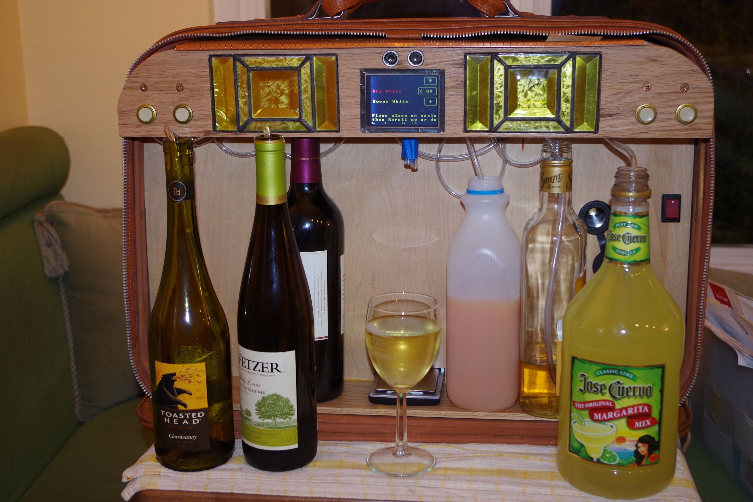 Arduino Robotic Bartender - 3D Printable & Bluetooth : 32 Steps (with ...