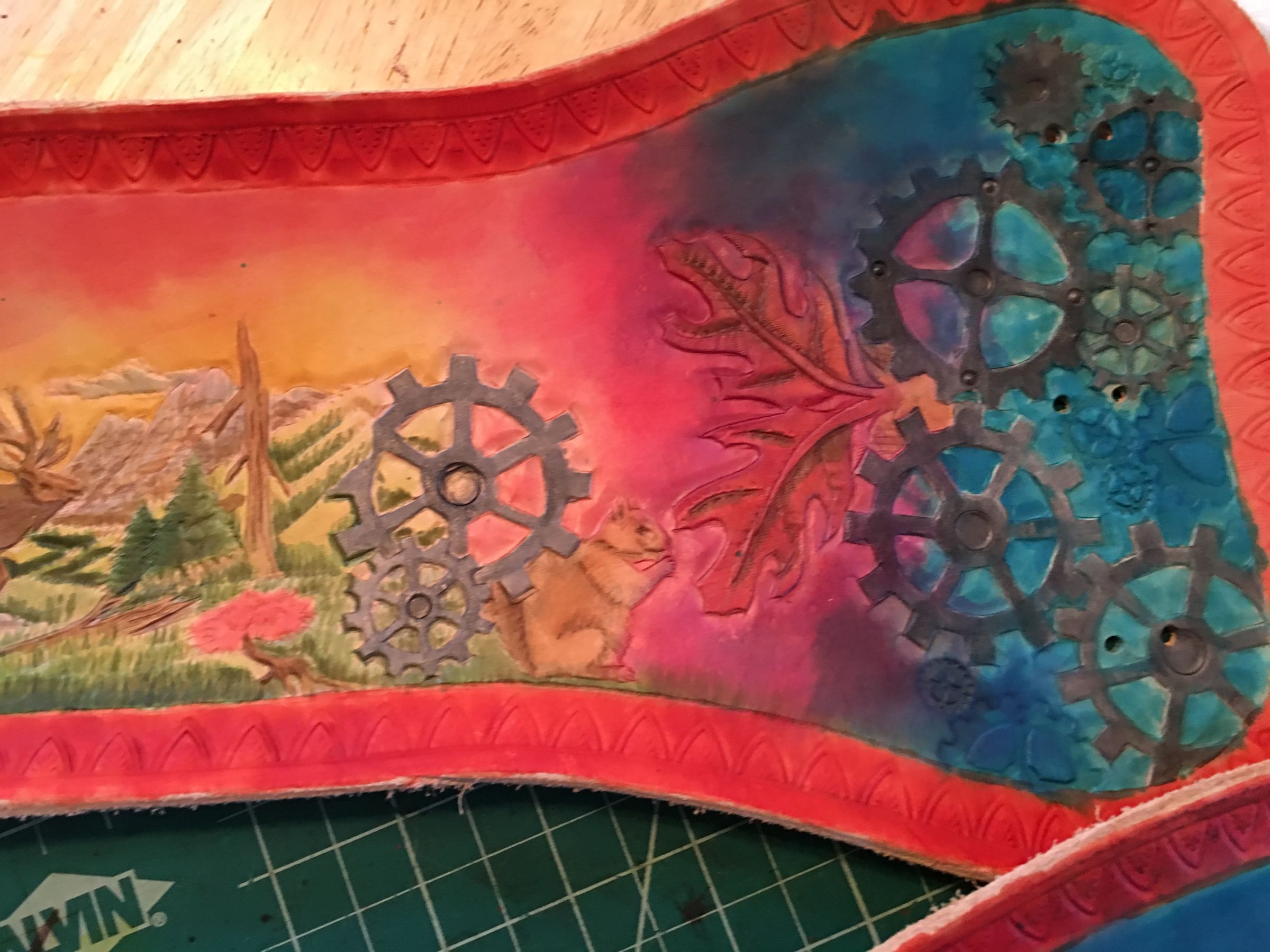 Leather Painting : 9 Steps (with Pictures) - Instructables