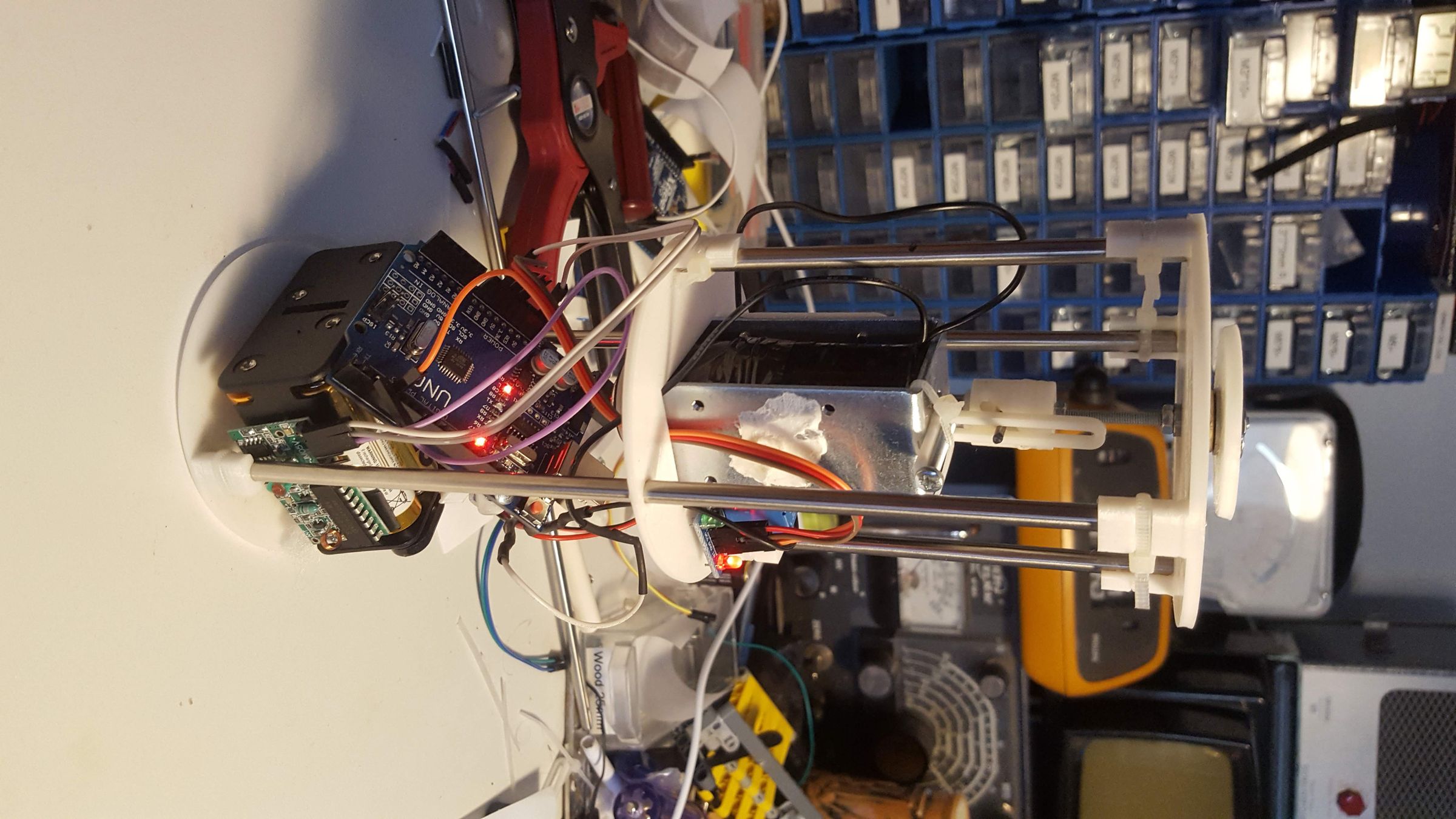 Spooky Teddy - Arduino Powered Self-rocking Chair & Rotating Head : 11 ...