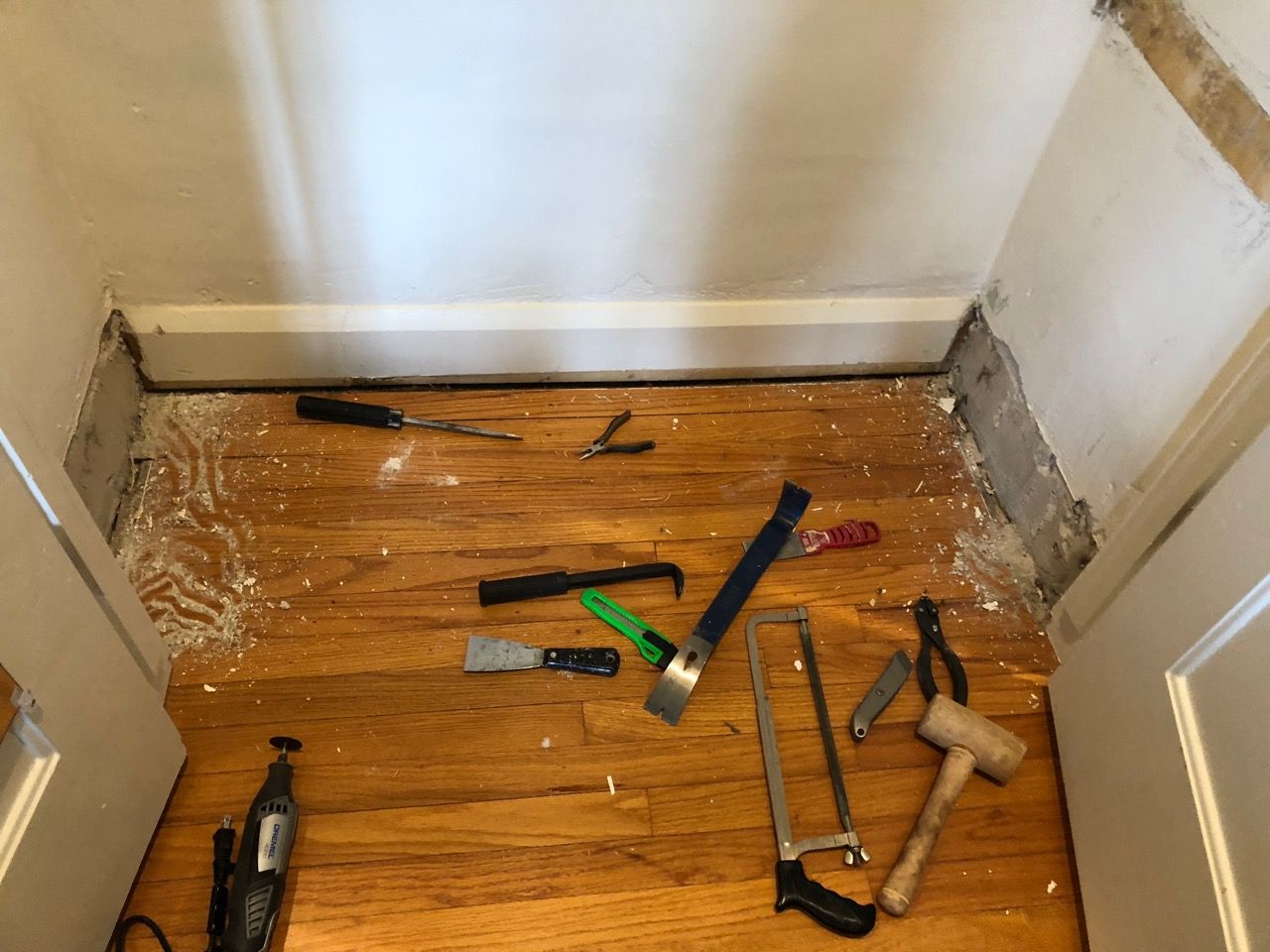 Closet Transformation - Fixing an Old Closet : 19 Steps (with Pictures ...