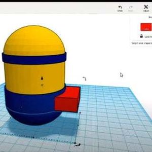 Minions(TinkerCAD). : 7 Steps - Instructables