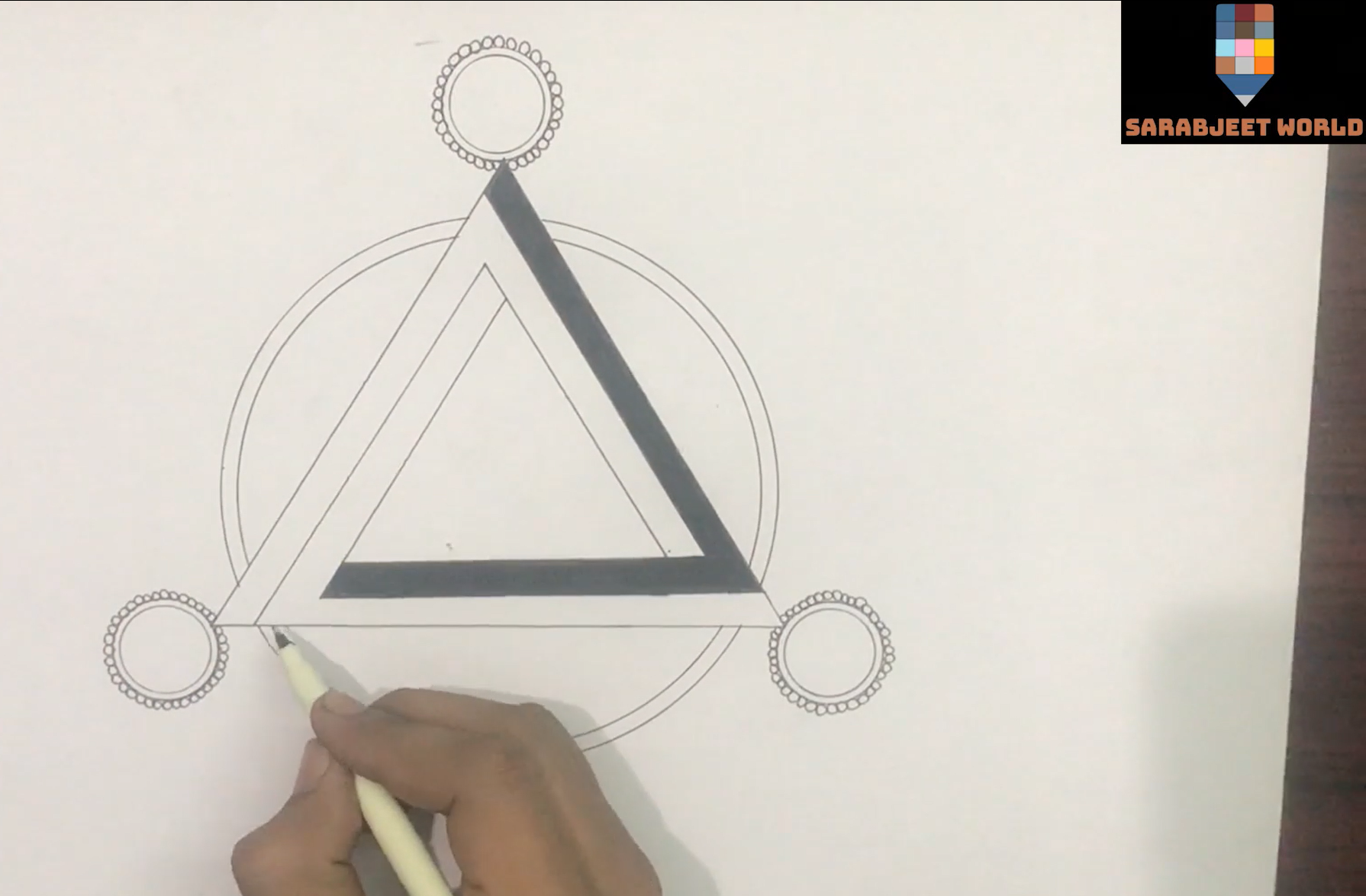 How to Draw Best Zentangle Illuminati for Beginners : 8 Steps ...