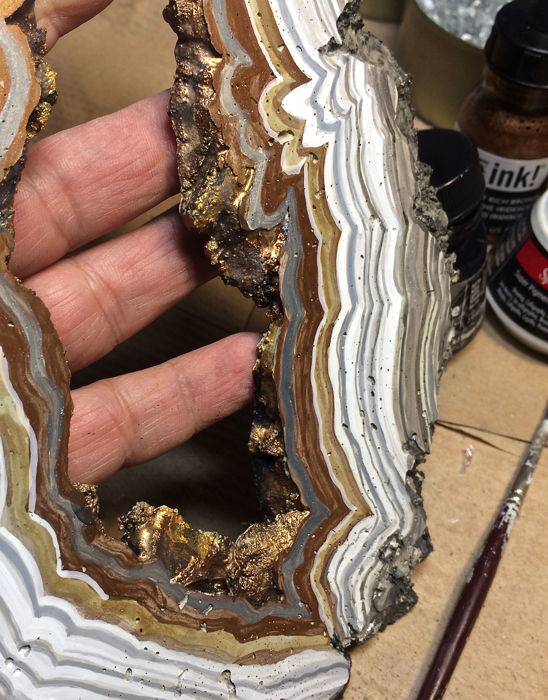 Fabulous Fake Concrete Geodes : 6 Steps (with Pictures) - Instructables