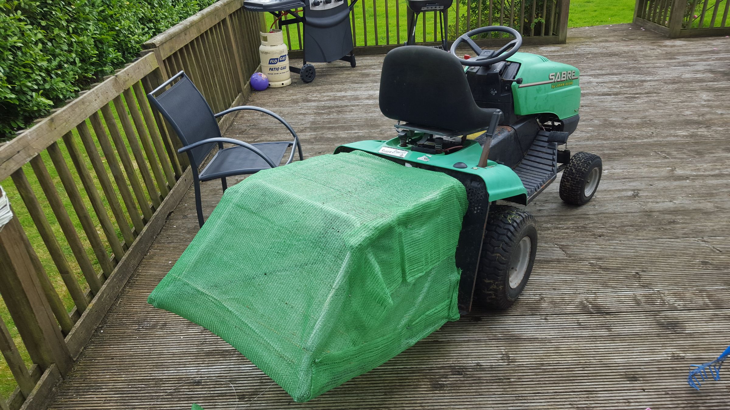 Ride-on Mower Rebuild + Homemade Grass Catcher Build! : 8 Steps (with ...