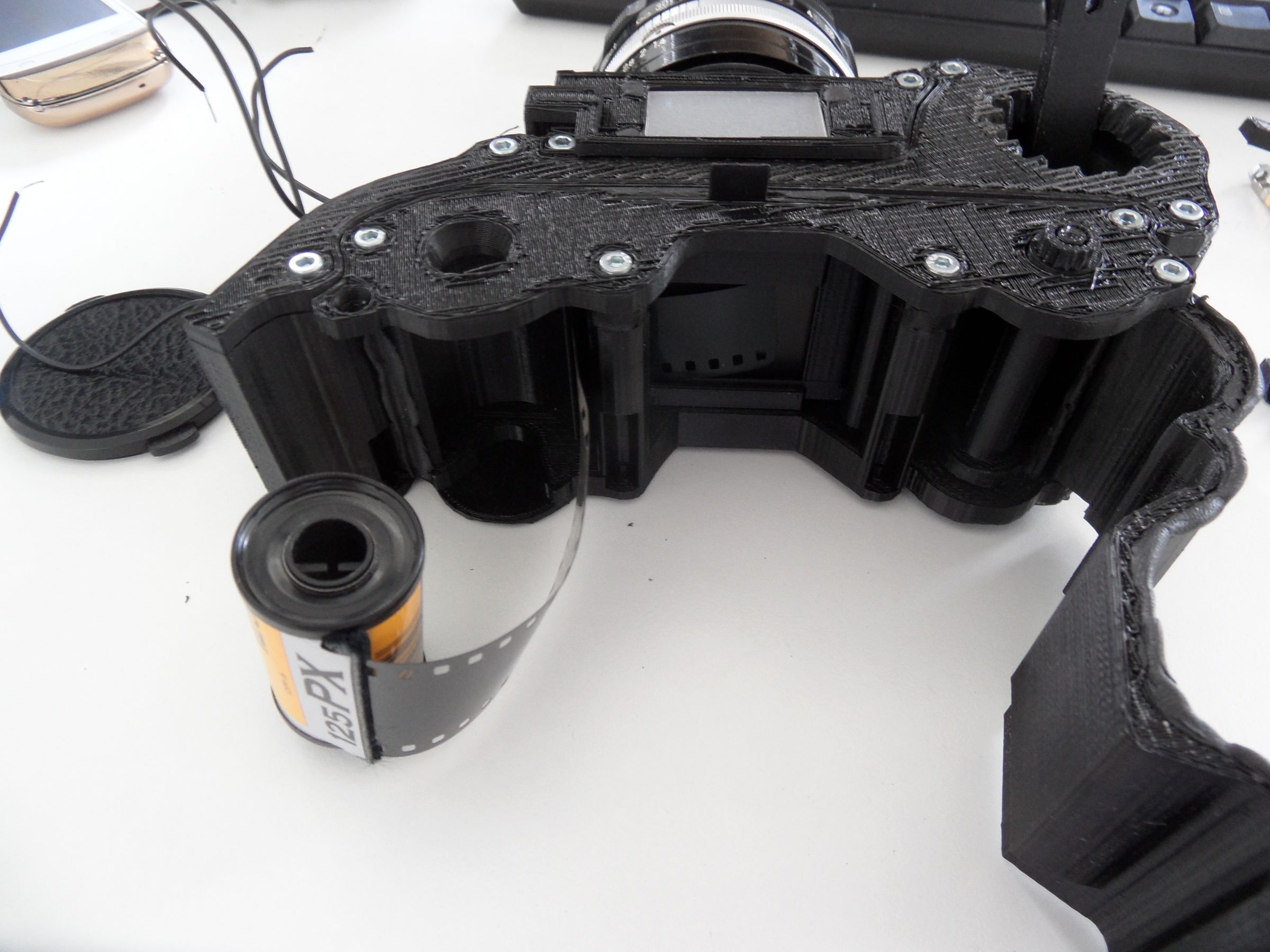 3D Printed Camera : OpenReflex : 9 Steps (with Pictures) - Instructables