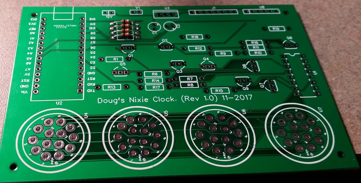 Arduino 4 Tube Multiplexed Nixie Clock : 10 Steps (with Pictures ...