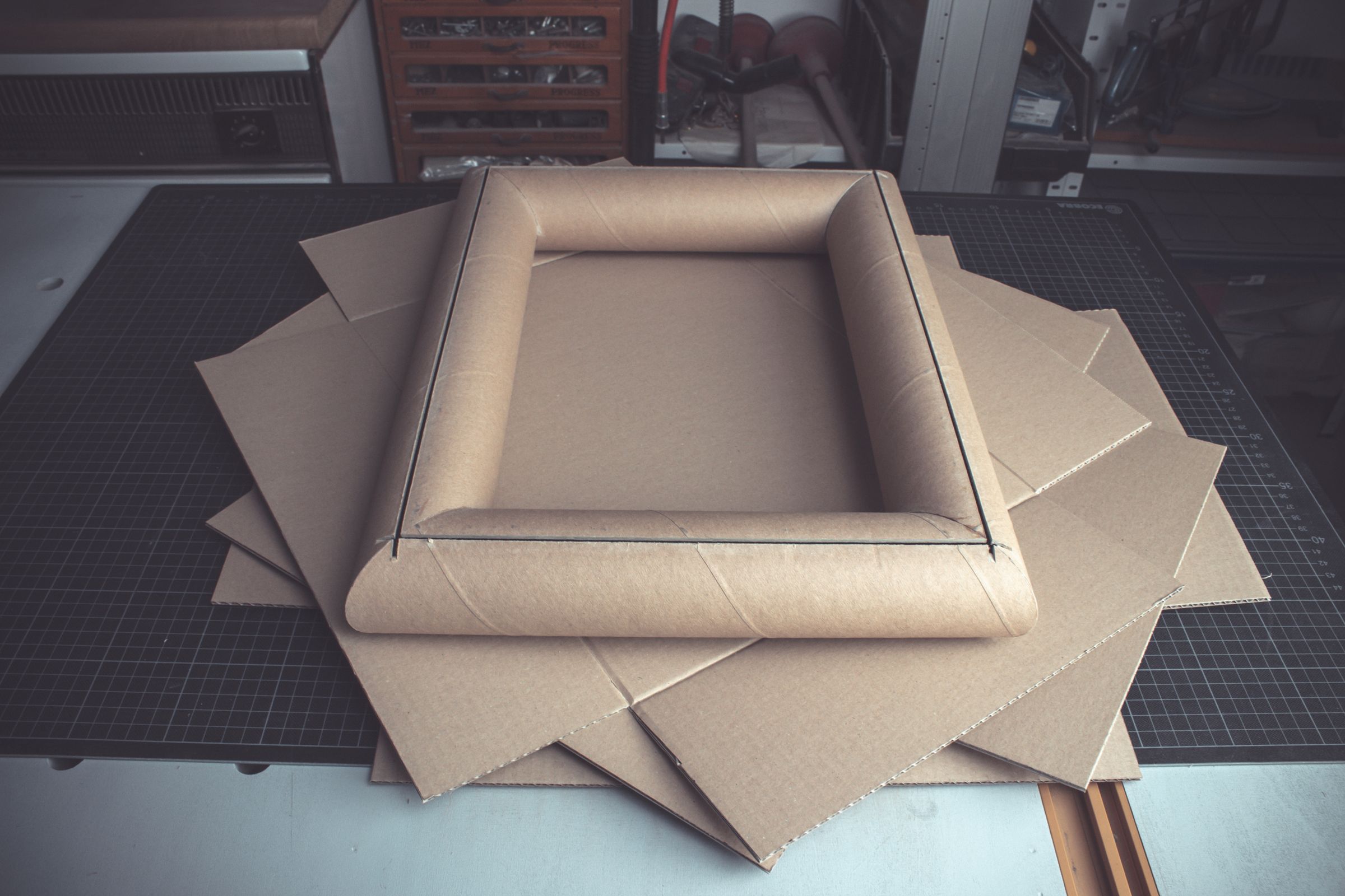 Cardboard Tube Cabinet : 15 Steps (with Pictures) - Instructables